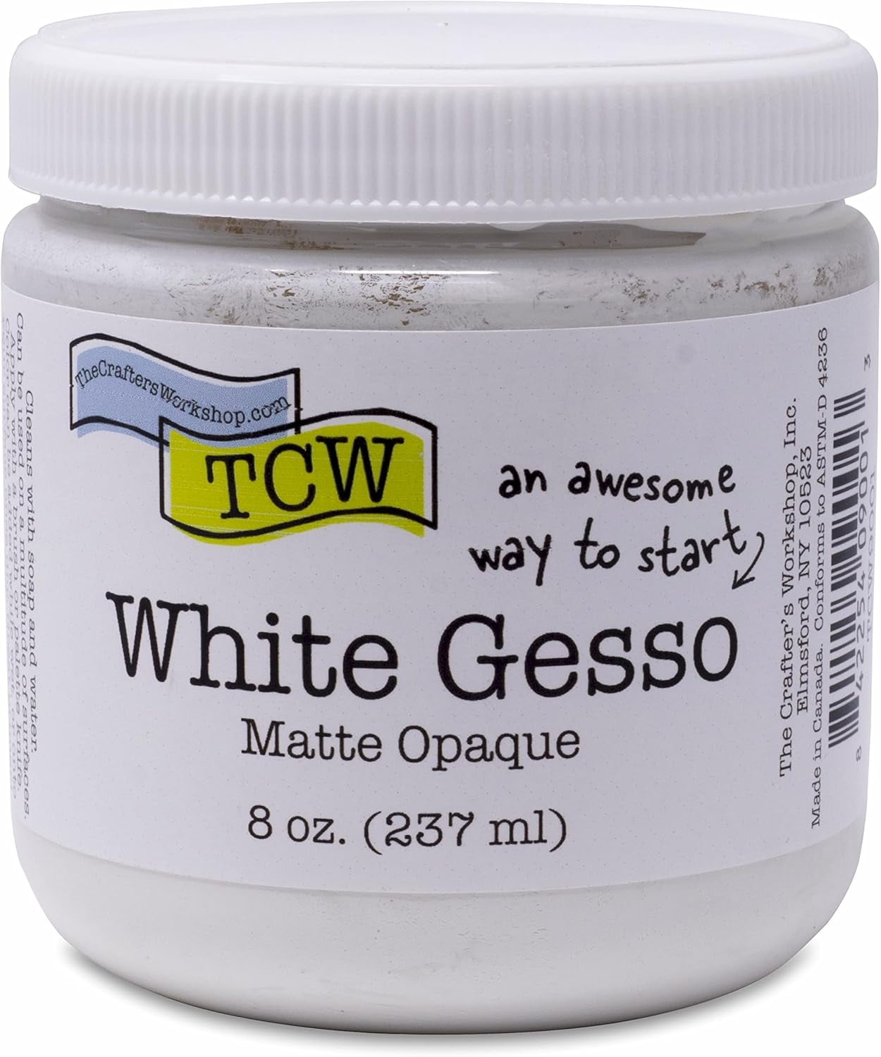 Gel Medium, Additive for Paint, Adhesive for Canvas, Paper, or Wood ...