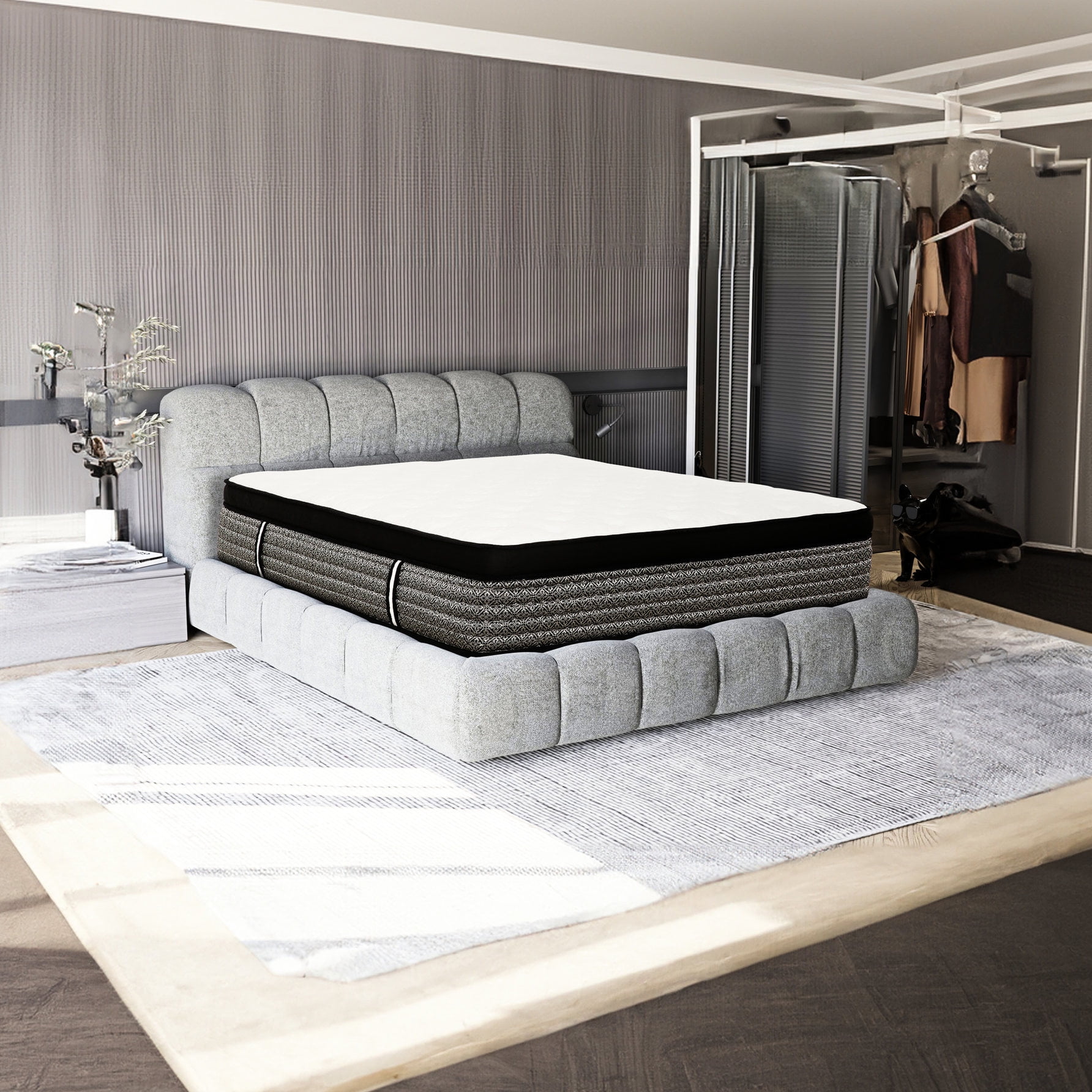 Gel Memory & Temperature Regulation - Bedroom Use for Optimal Sleep ...
