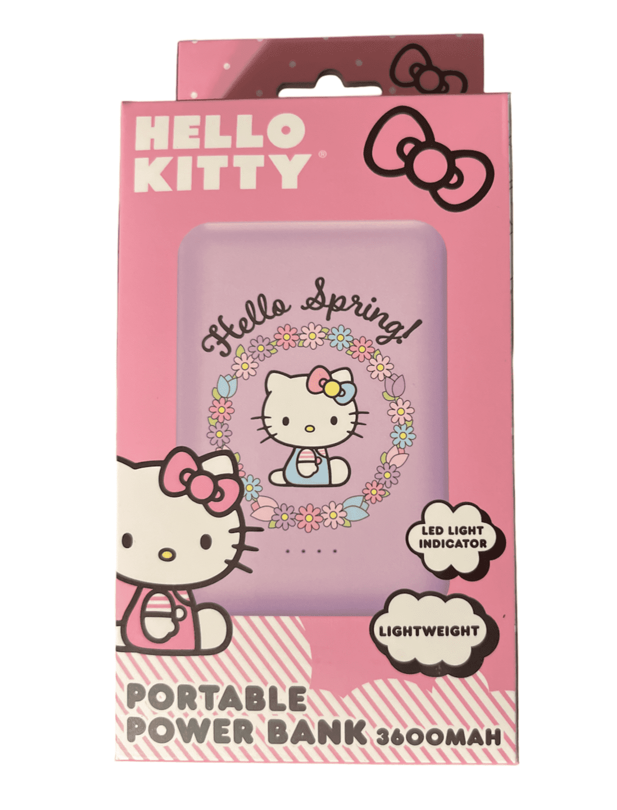 Hello Kitty Portable Power Bank 3600MAH Portable Power Pack - Walmart.com
