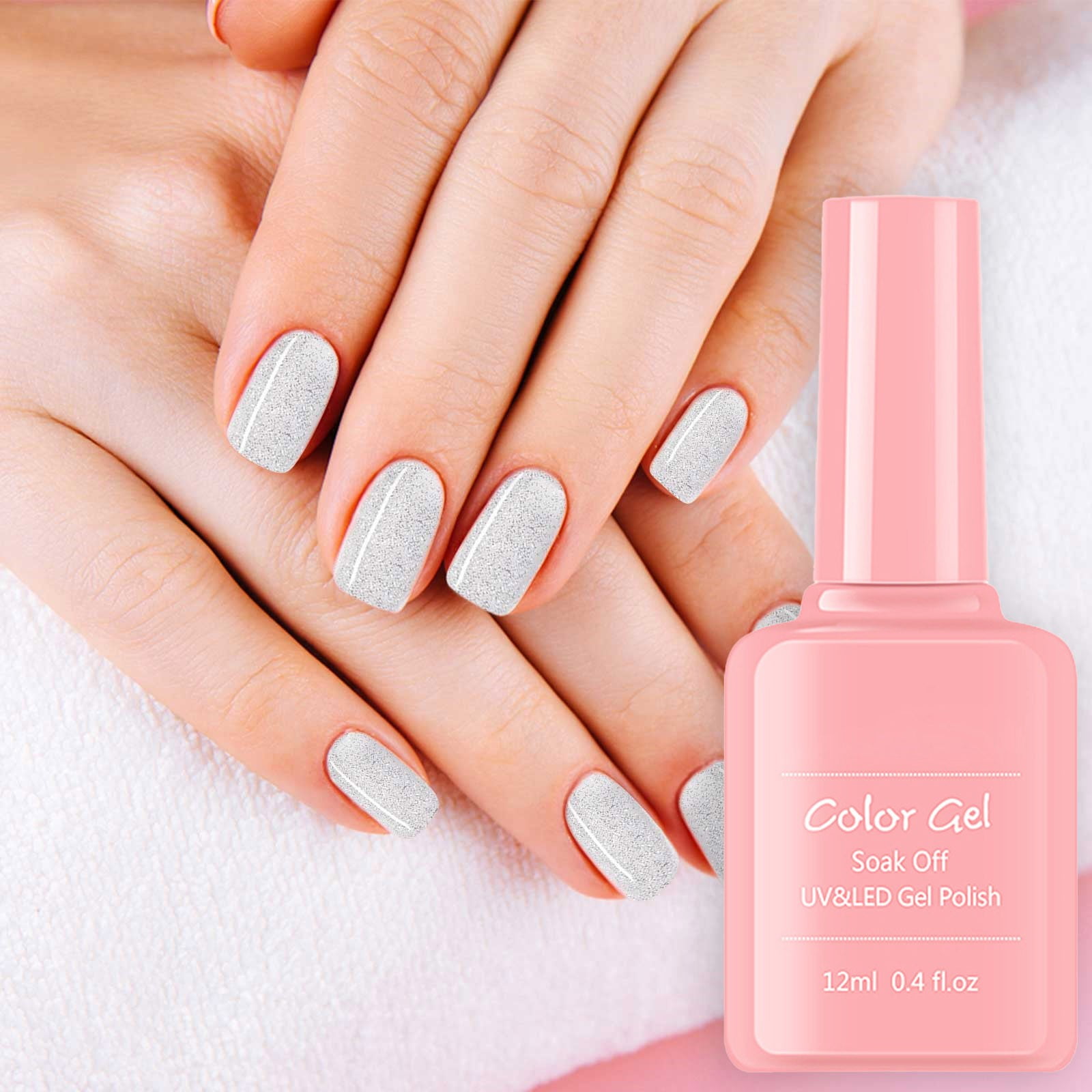 Gel Nail Polish 48 Colors Gel Soaking Gel Nail Glossy Gel Top Coating ...