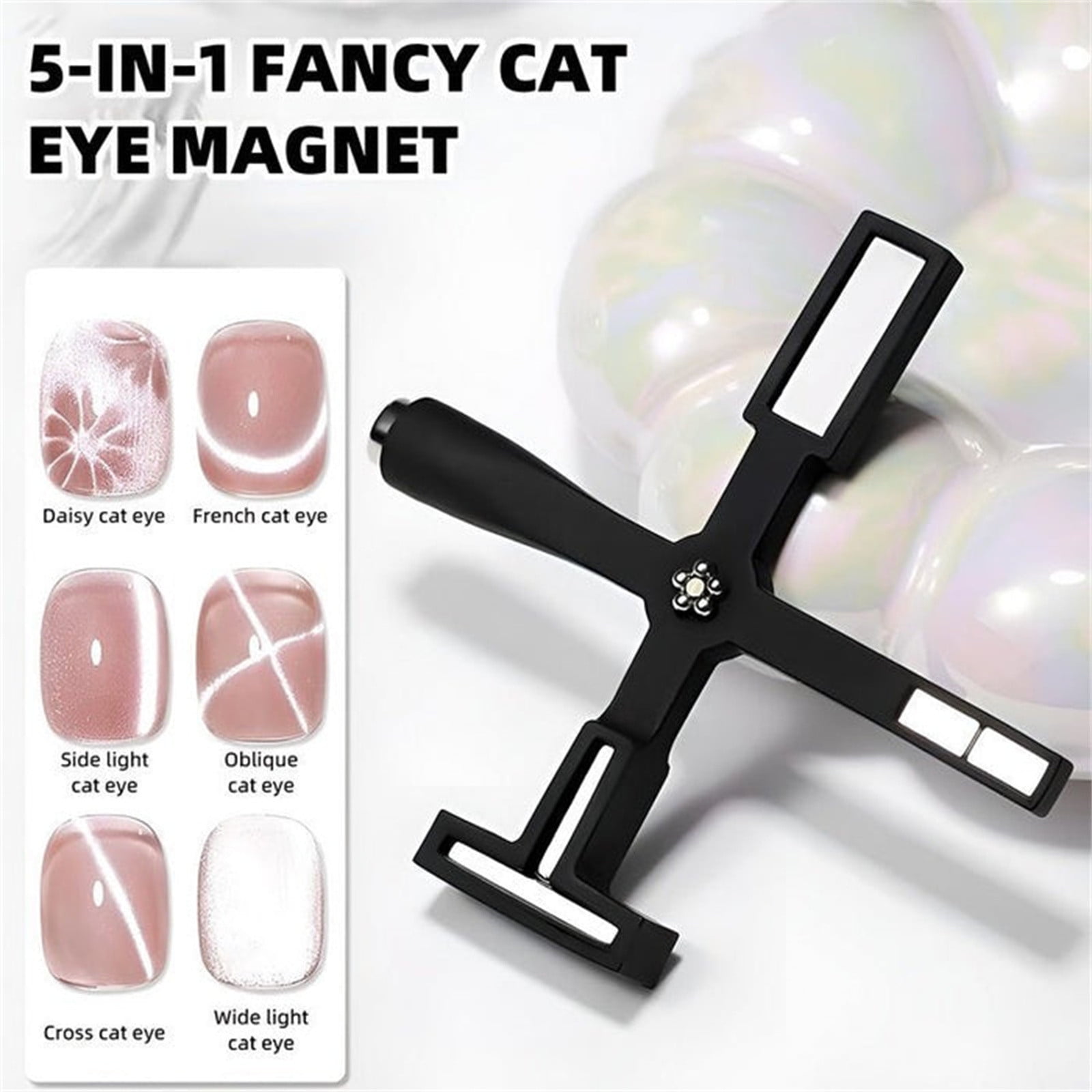 Gel Nail Polish, 5 In 1 Nail Magnet Tool, Upgraded Nail Magnet Pens ...