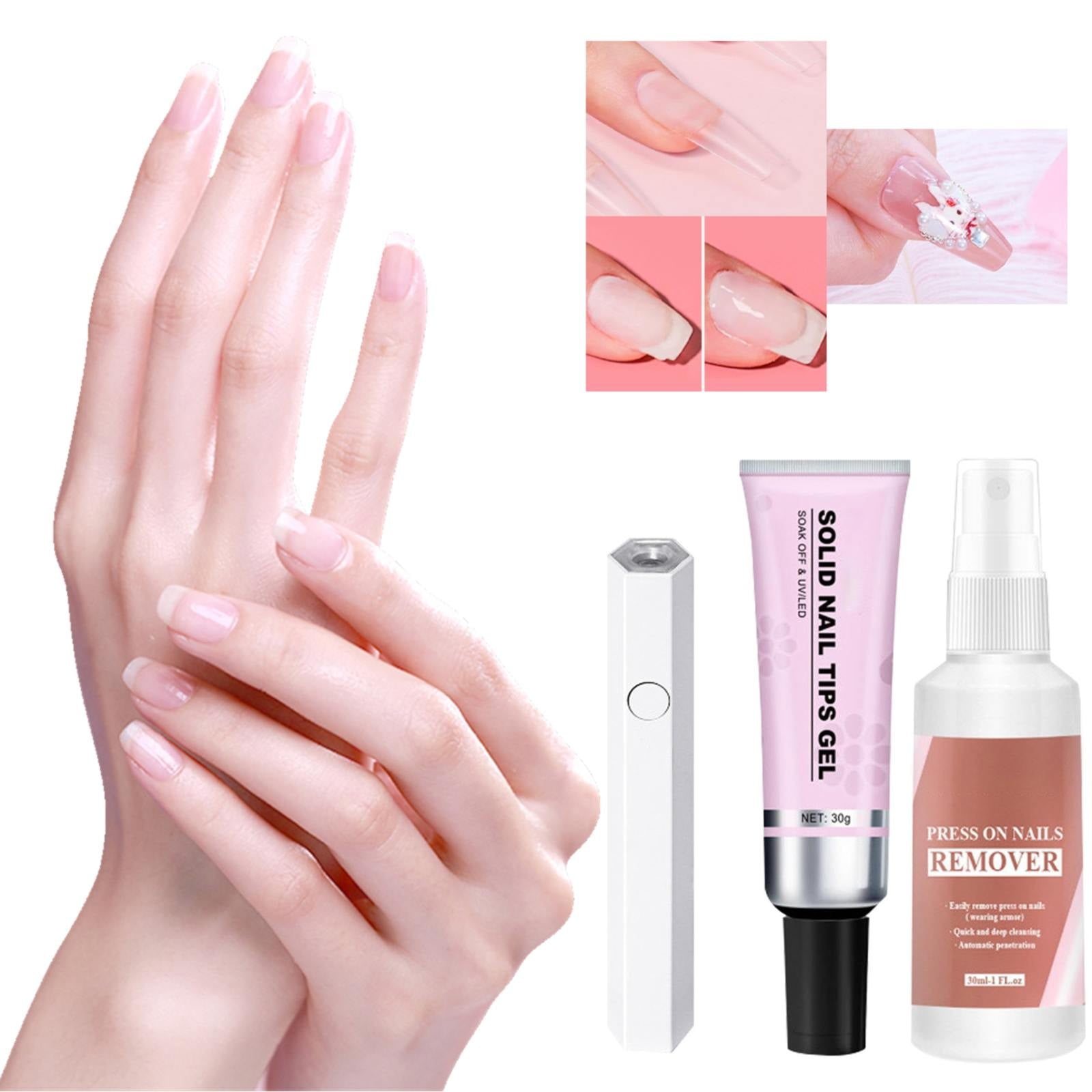 Gel Nail Polish Kit Set with U V Light, All Seasons Soak Off Gel Polish ...