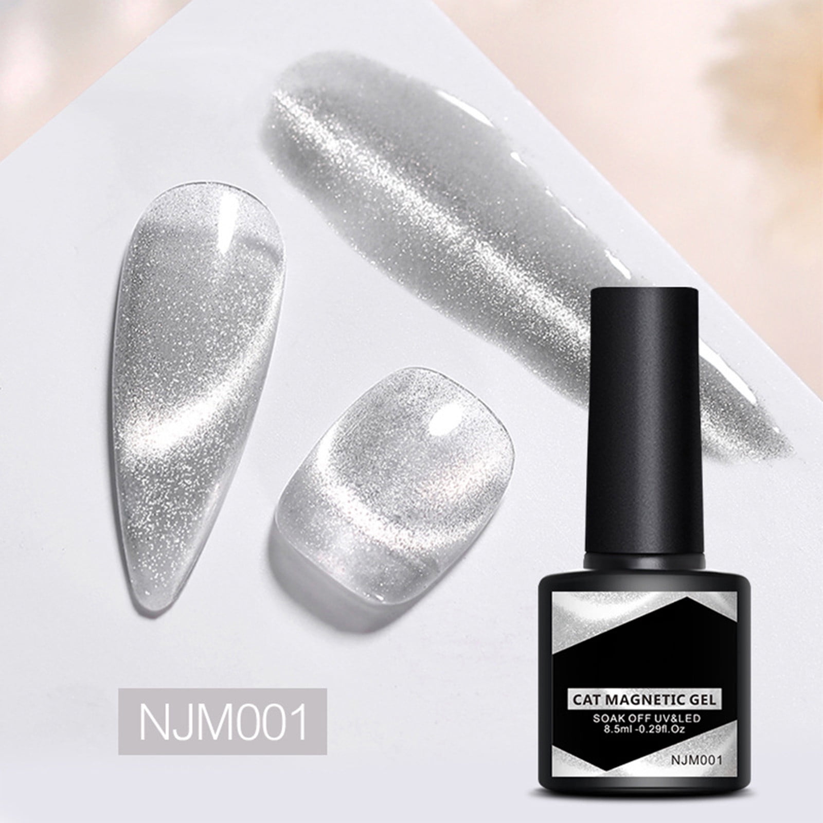 Gel Nail Polish, Magnetic Nail Polish, Holographic Glitter Translucent ...