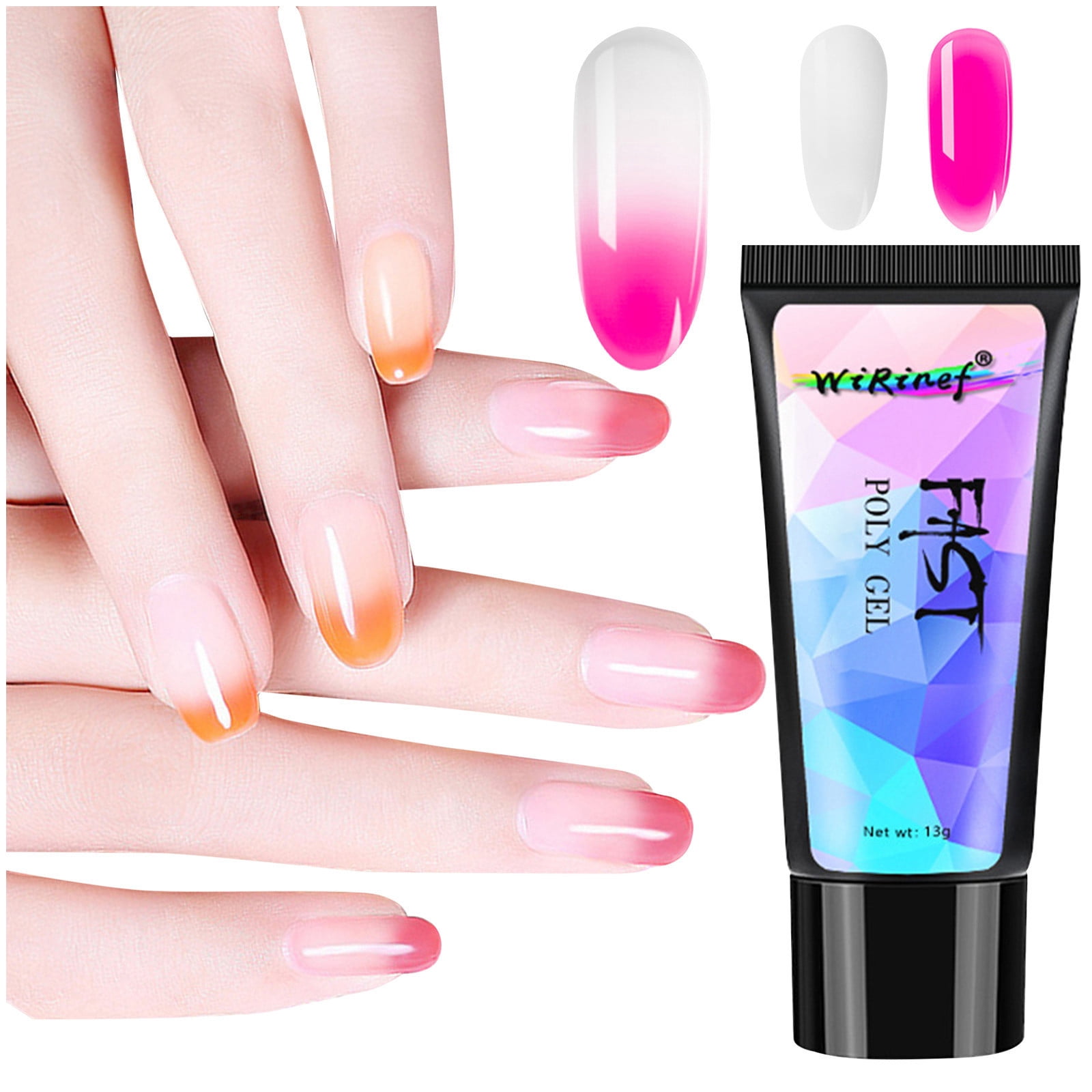 Gel Nail Polish off Promotions! Nail Extension Gel,Warm Gradient Gel ...