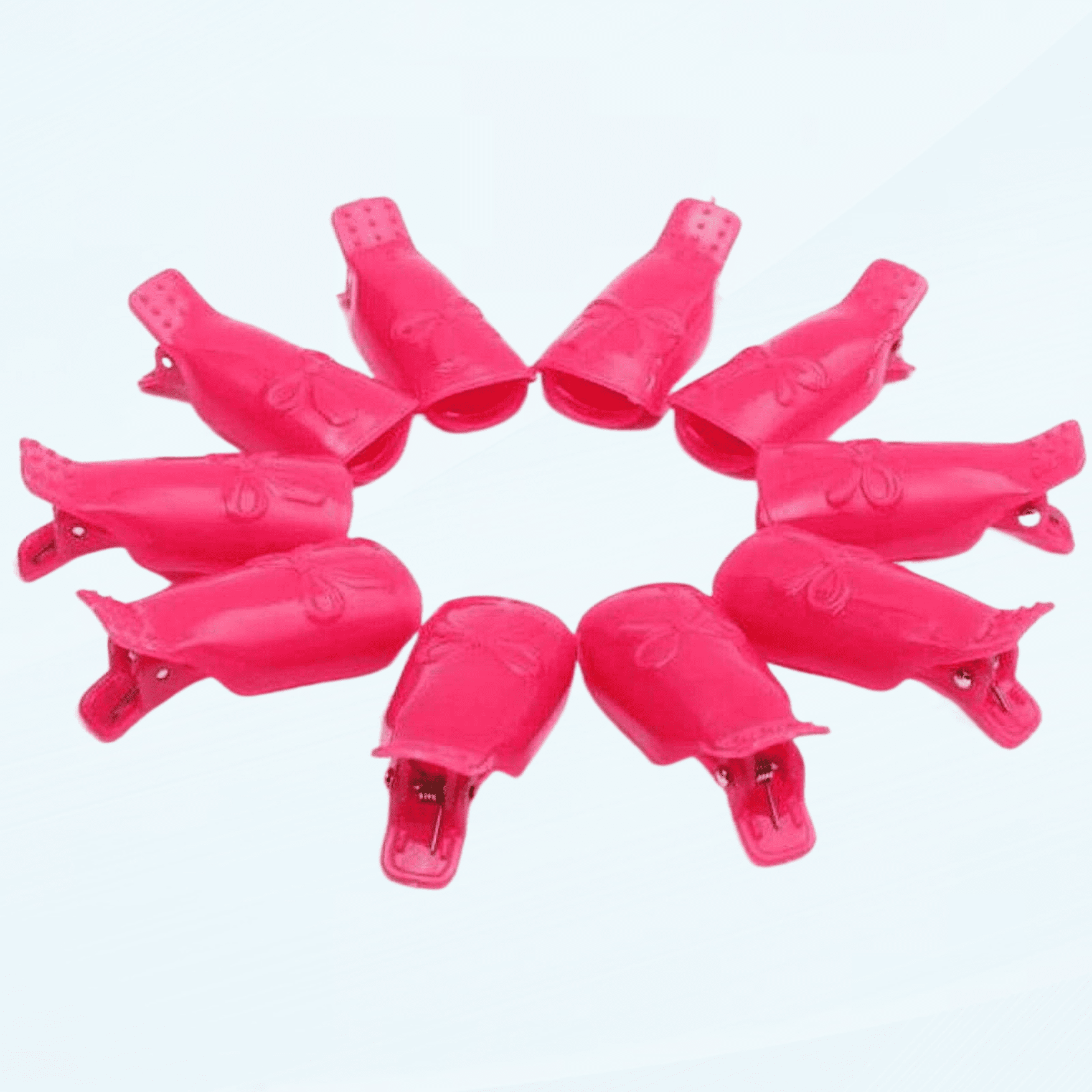 Gel Nail Polish Removal Soak Off Clips - 10 Pack - Walmart.com