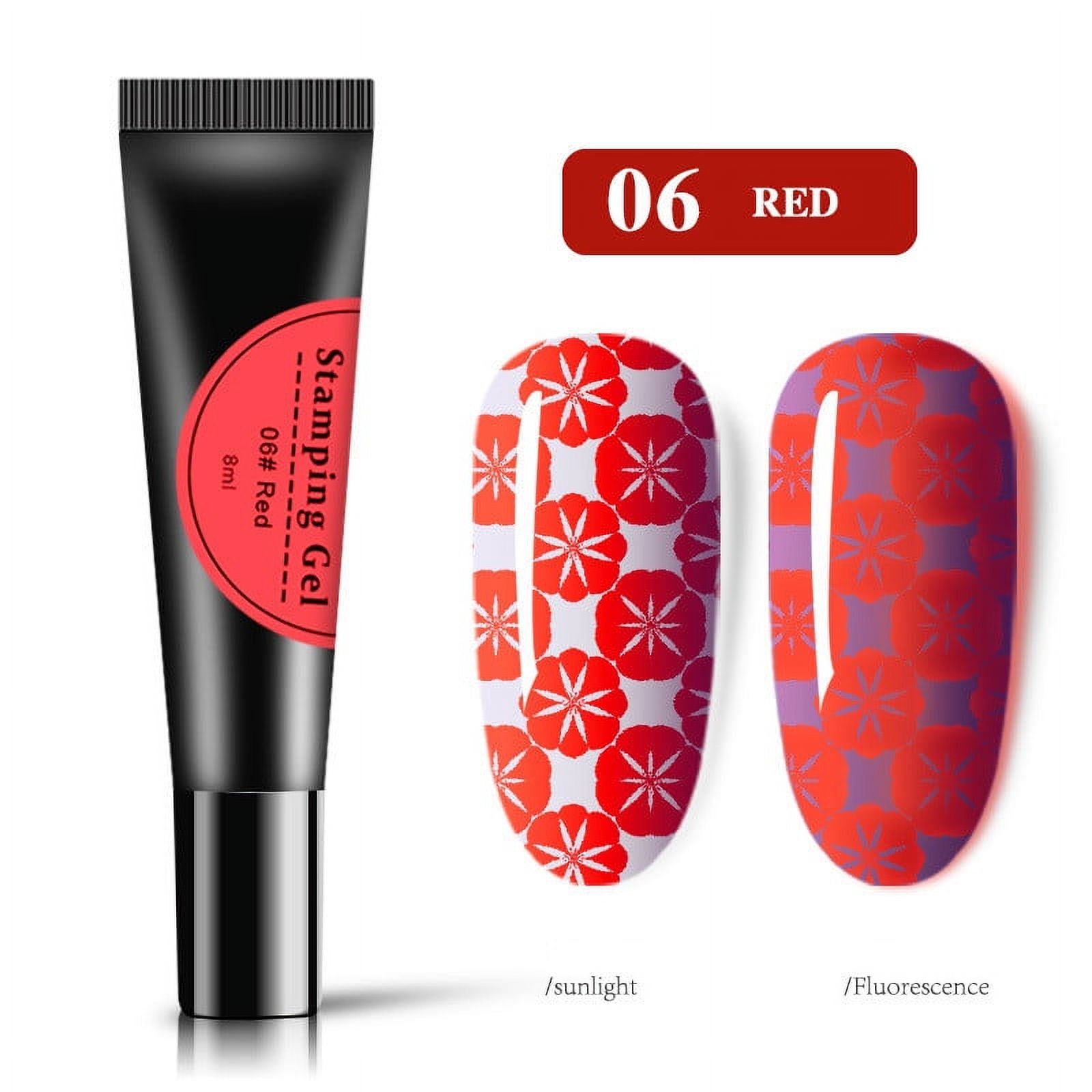 Gel Nail Polish, Series Of Fluorescent Neon Luminous Gel Nail Polish ...