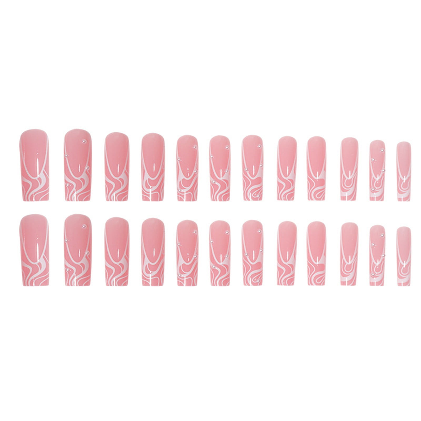 Gel Nail Tip on Nails Clear Short Oval Gel X Nail Tips on Nails Coffin ...