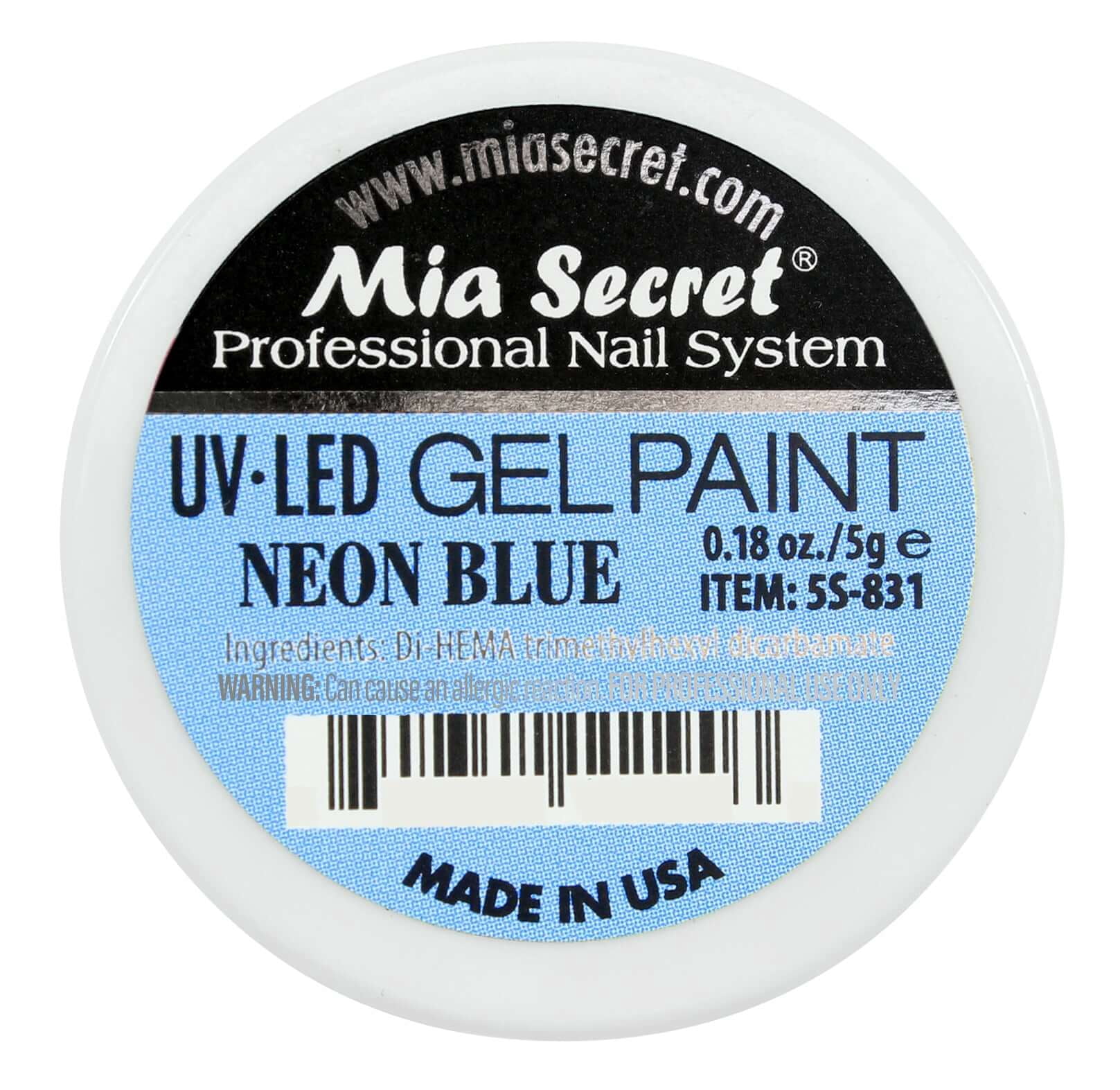 Gel Paint Neon Blue - Walmart.com