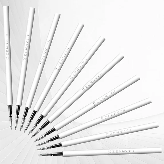 Gel Pen Refills 0.5 for Click pens with Spring, Quick Drying Ink Pen ...