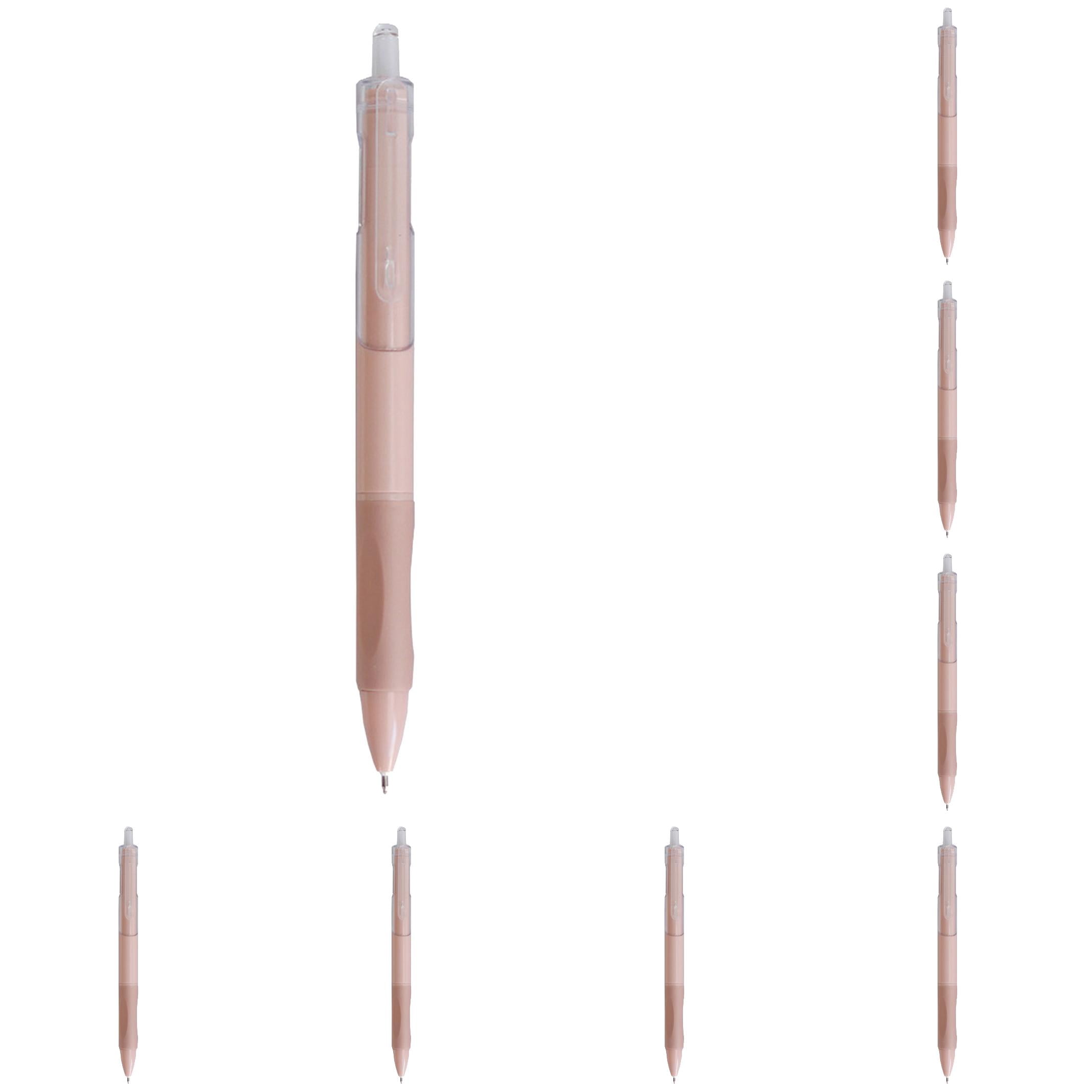 Gel Pens, 0.5mm Fine Point Black Smooth Writing With Non Frosted Grip ...