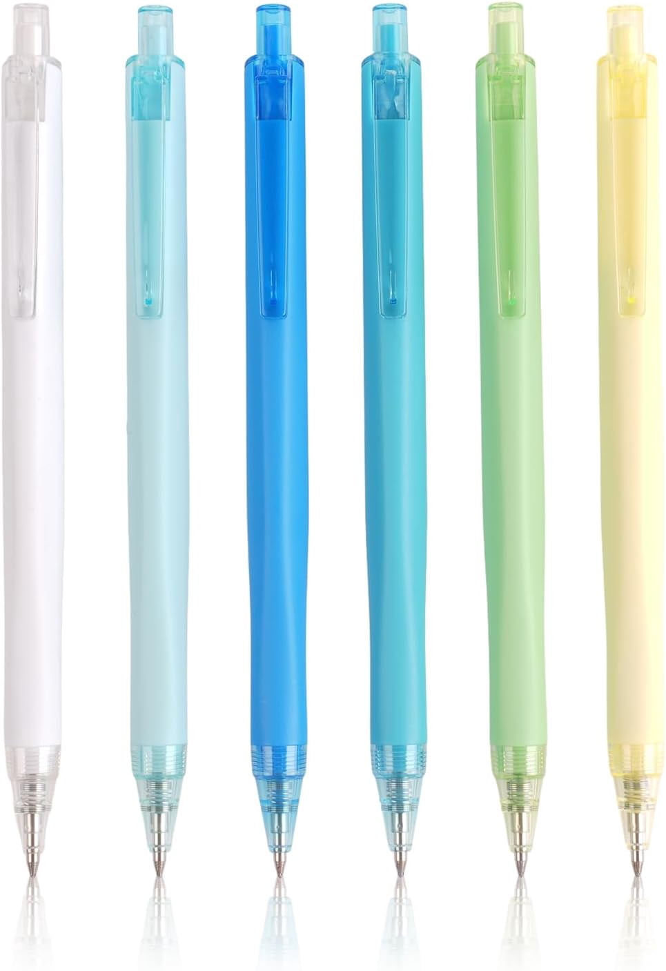 Gel Pens 6 Colors Retractable Markers ?0.7mm Fine Tip Multicolor Art ...