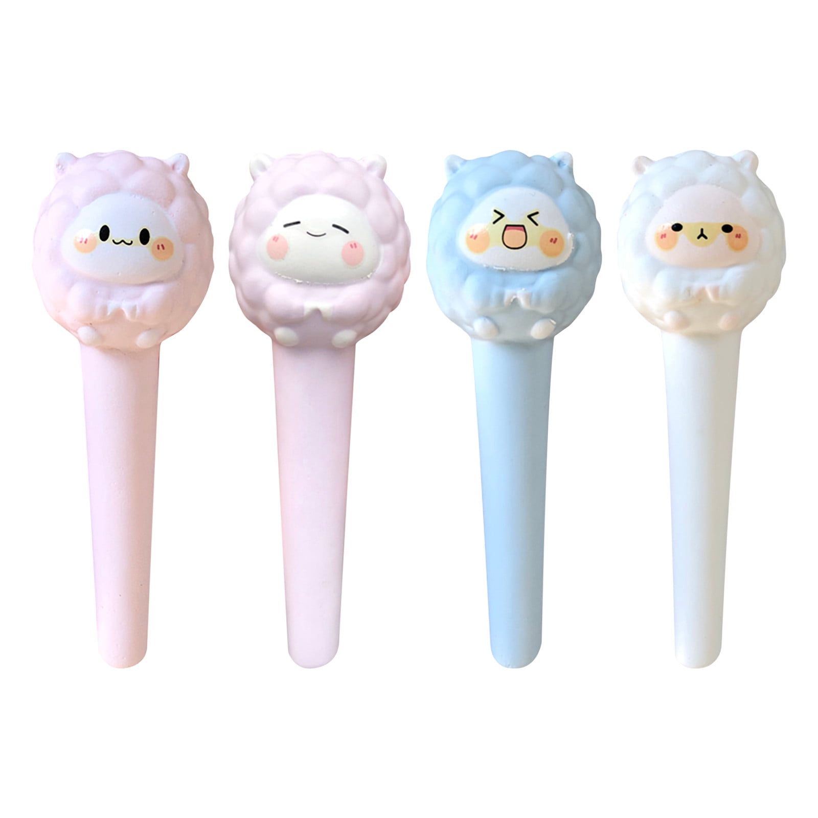 Gel Pens Ballpoint Pens Cute Sheep Decompression Pen Cartoon Stationery ...