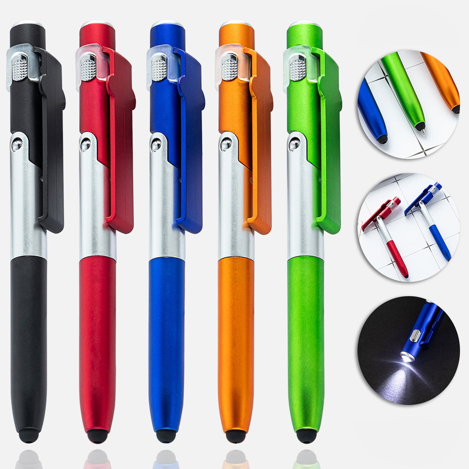 Gel Pens Ballpoint Pens Multifunctional Pen 4-in-4 Writing Pen With Led ...