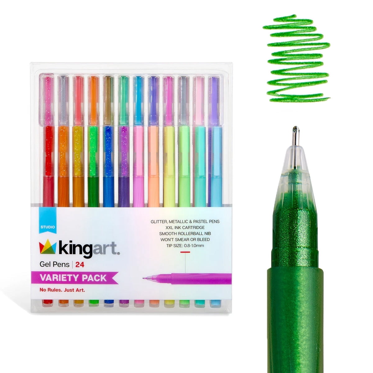 Gel Pens Variety Pack 24 Colors - Walmart.com