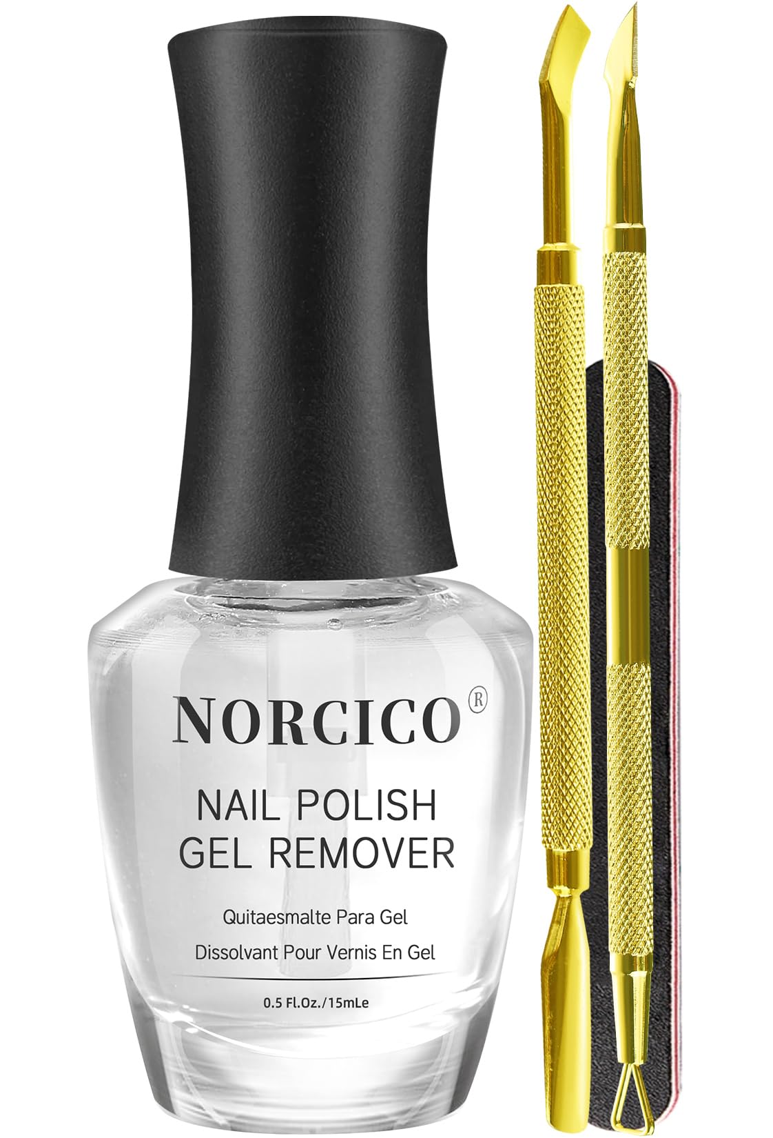 Gel Polish Remover Kit VTF5 for Gel & Shellac Nails - Fast Removal, No ...