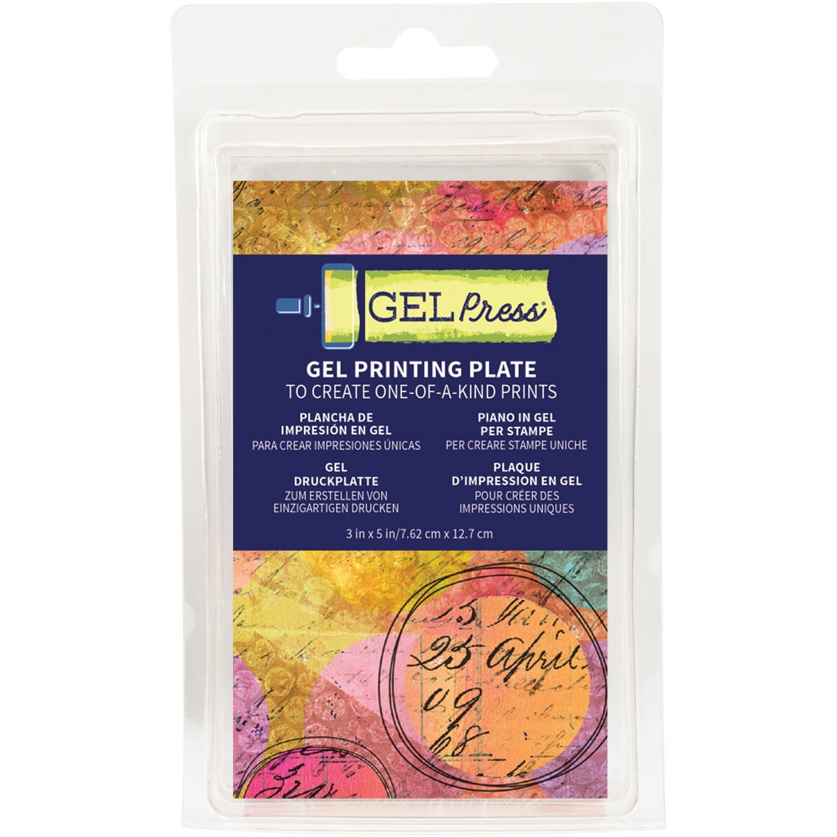 Gel Press Gel Plate 3"X5" - Walmart.com