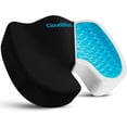 Gel Seat Cushion - Cooling Gel Enhanced Memory Foam Ergonomic Seat ...