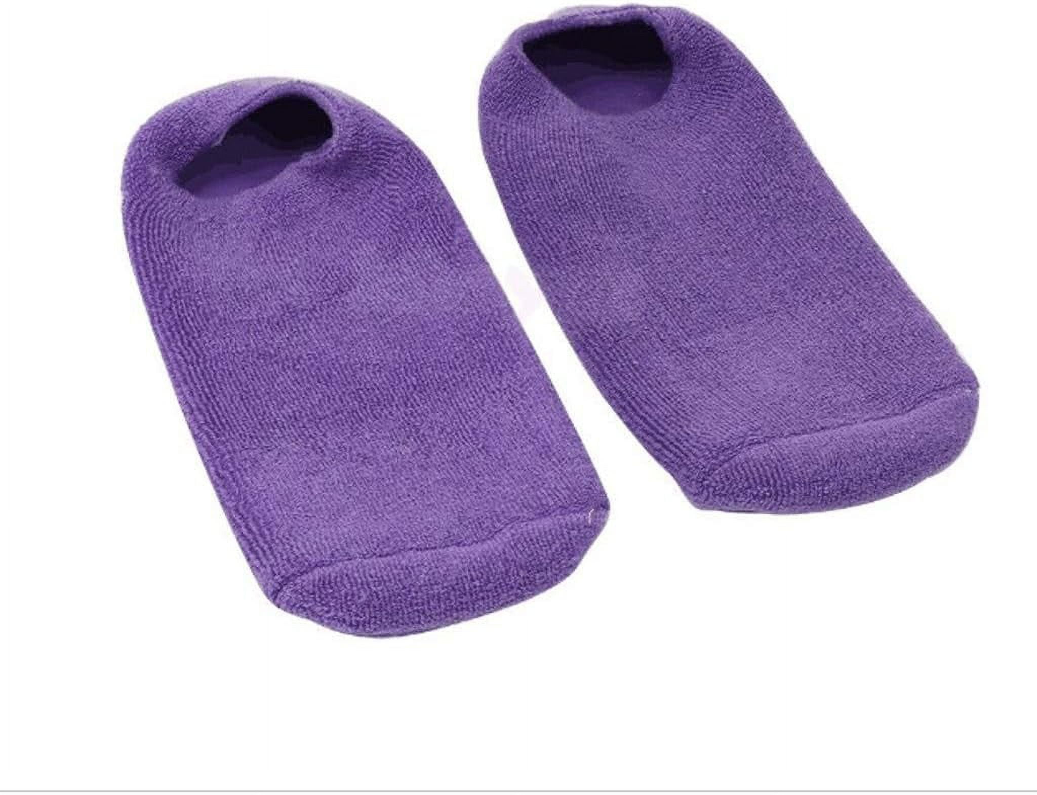Gel Socks,3 Pair Exfoliating Foot Mask Sock Spa Gel Moisturizing Feet ...