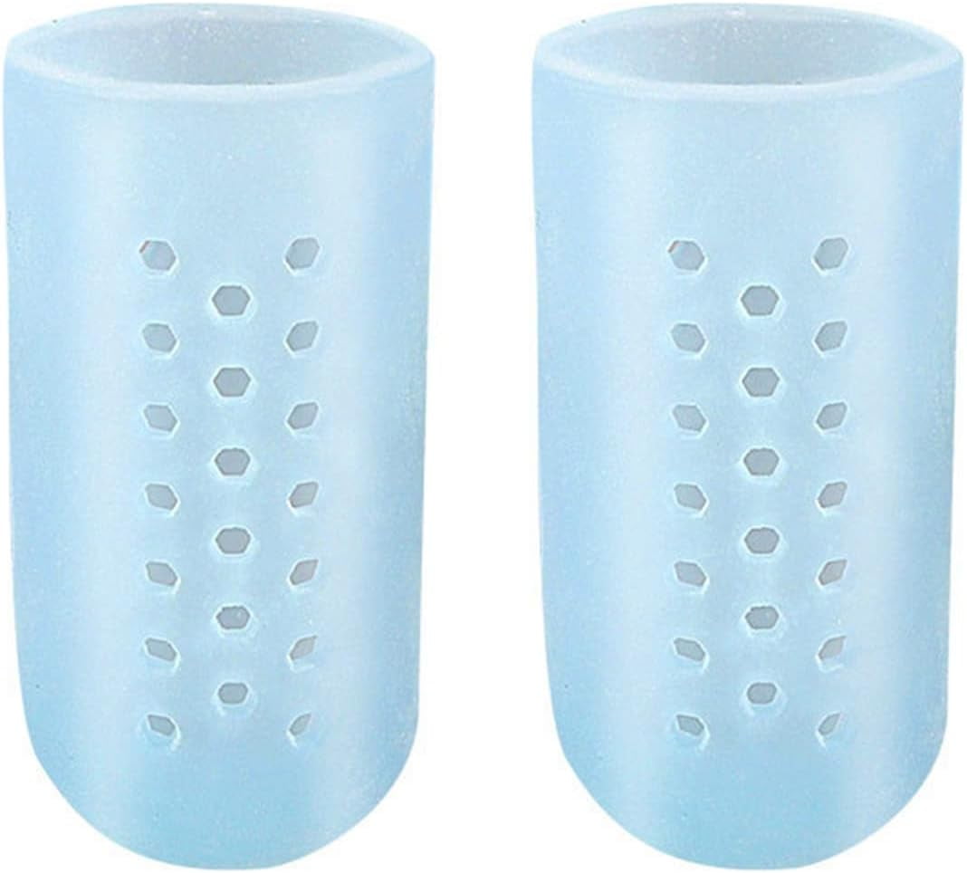 Gel Toe Protector Silicone Toe Caps Toe Sleeve Protectors for Corns ...