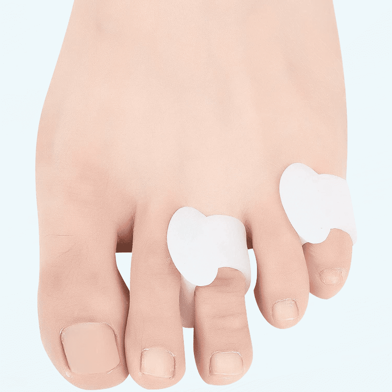 Gel Toe Separator, 8 Pcs Small Toe Spacer Straightener Spreaders ...