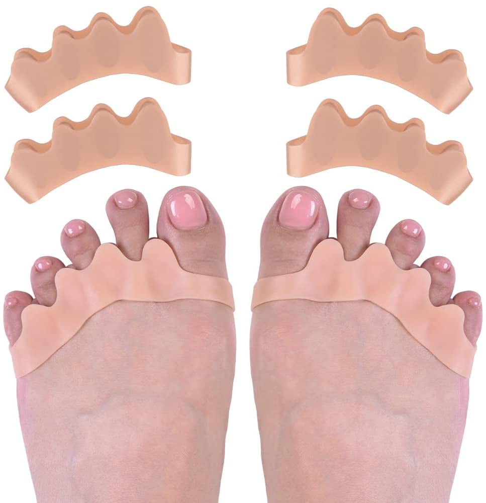 Gel Toe Separator to Correct Bunion (4 PCS),Bunion Corrector for Women ...