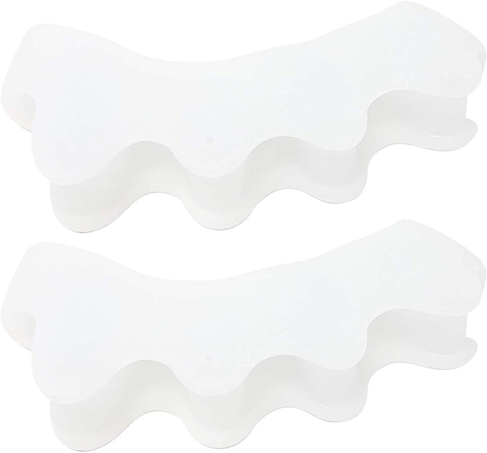 Gel Toe Separators 1 Pair - Hammer Toe Straightener Spacer - Universal ...