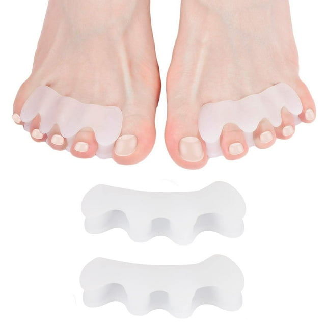 Gel Toe Separators, Spreaders & Straighteners | Hammer Toe Separator to Relieve Foot Pain ...