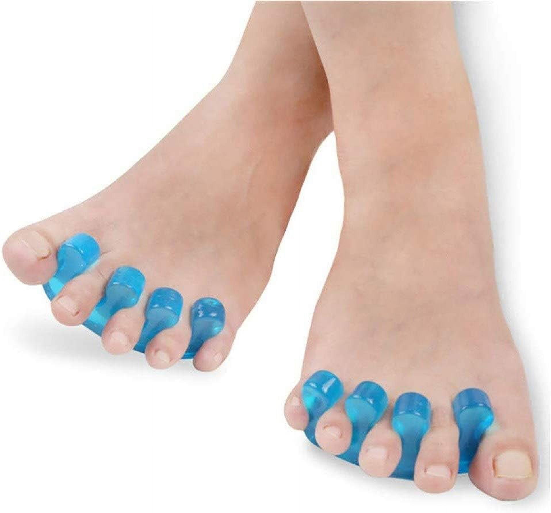 Gel Toe Separators Toe Stretcher Cushions Relief Pain and Pressure, Toe ...