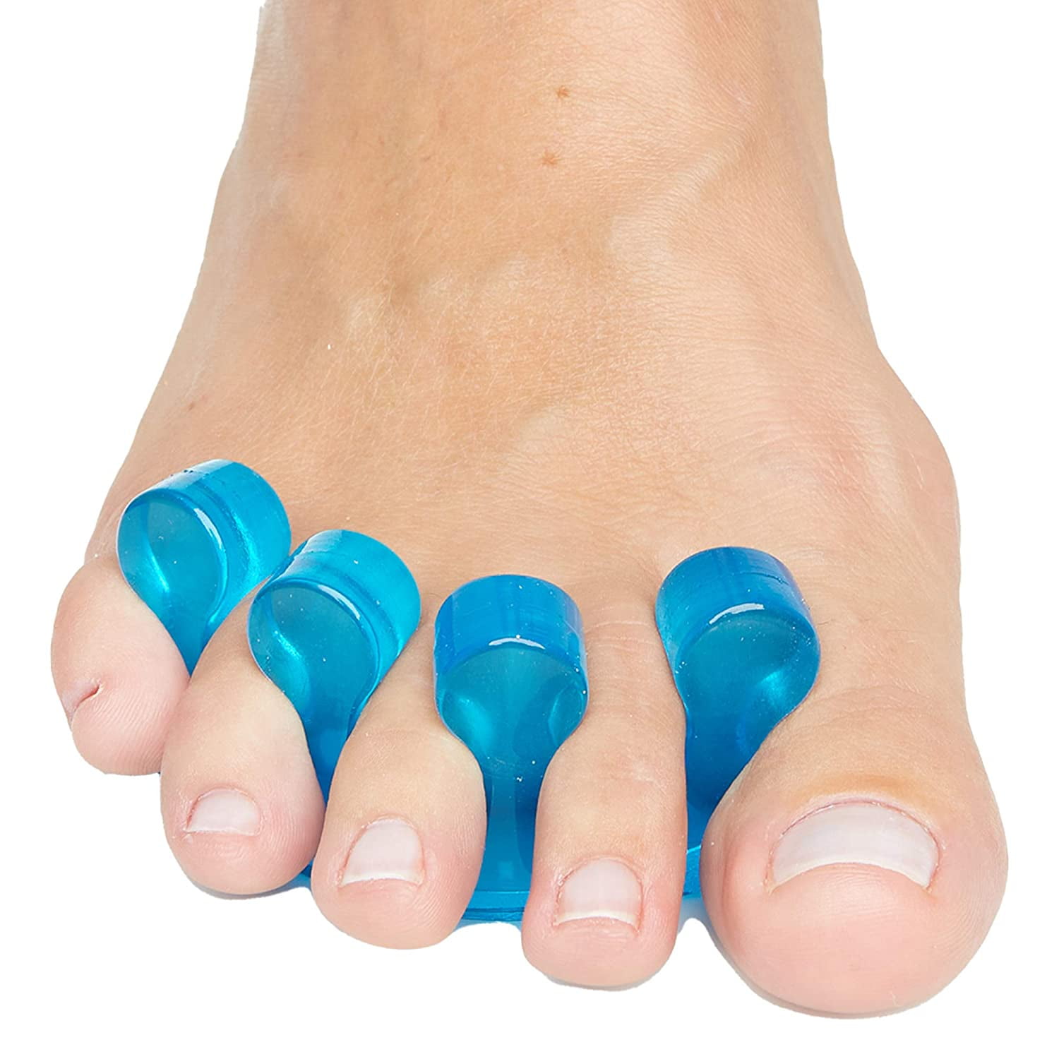 Gel Toe Separators for Pedicure, Nail Polish, Toenail Trimming - Set of ...