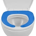 Gel Toilet Seat Cushion Cover - Raised Padded Riser Cushion for ...