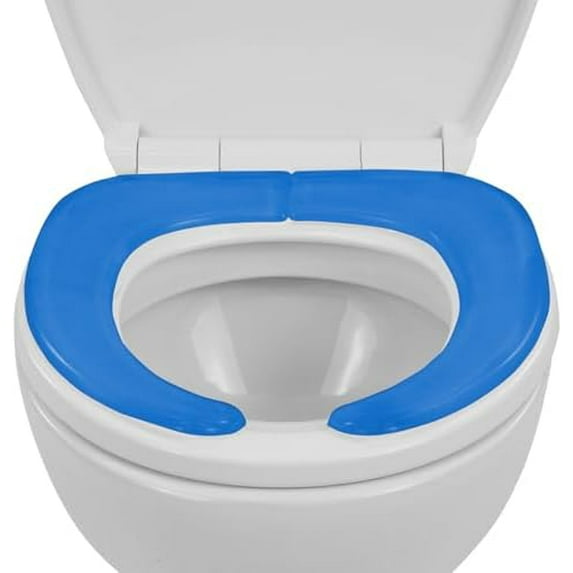 Gel Toilet Seat Cushion Cover - Raised Padded Riser Cushion for ...