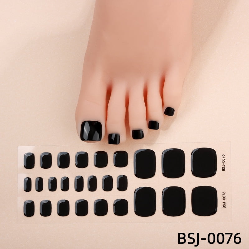 Gel foot stickers nail stickers cartoon gradient onion powder ...