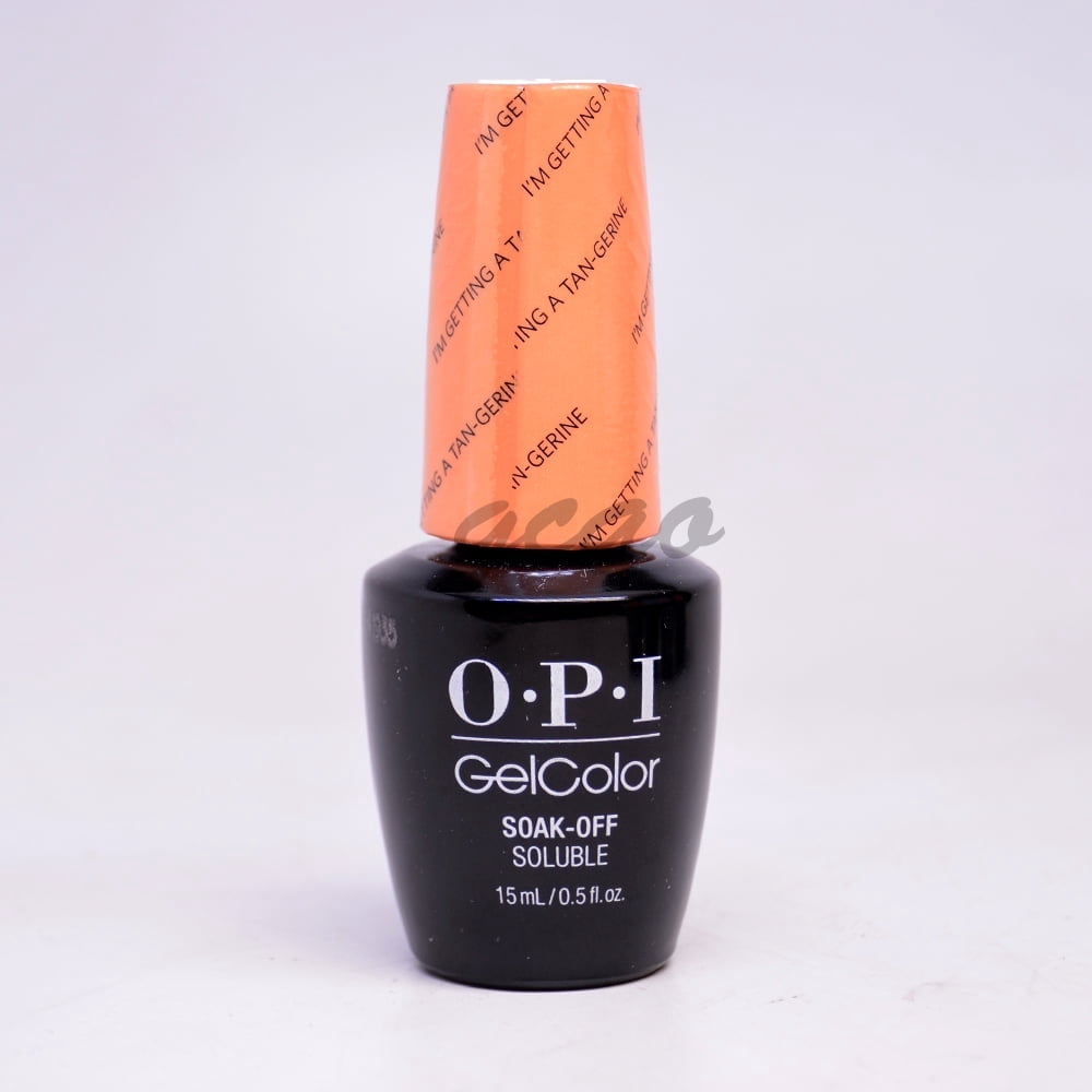 GelColor Gel Nail Polish, Im Getting A Tan-Gerine(R68), Nail Polish ...