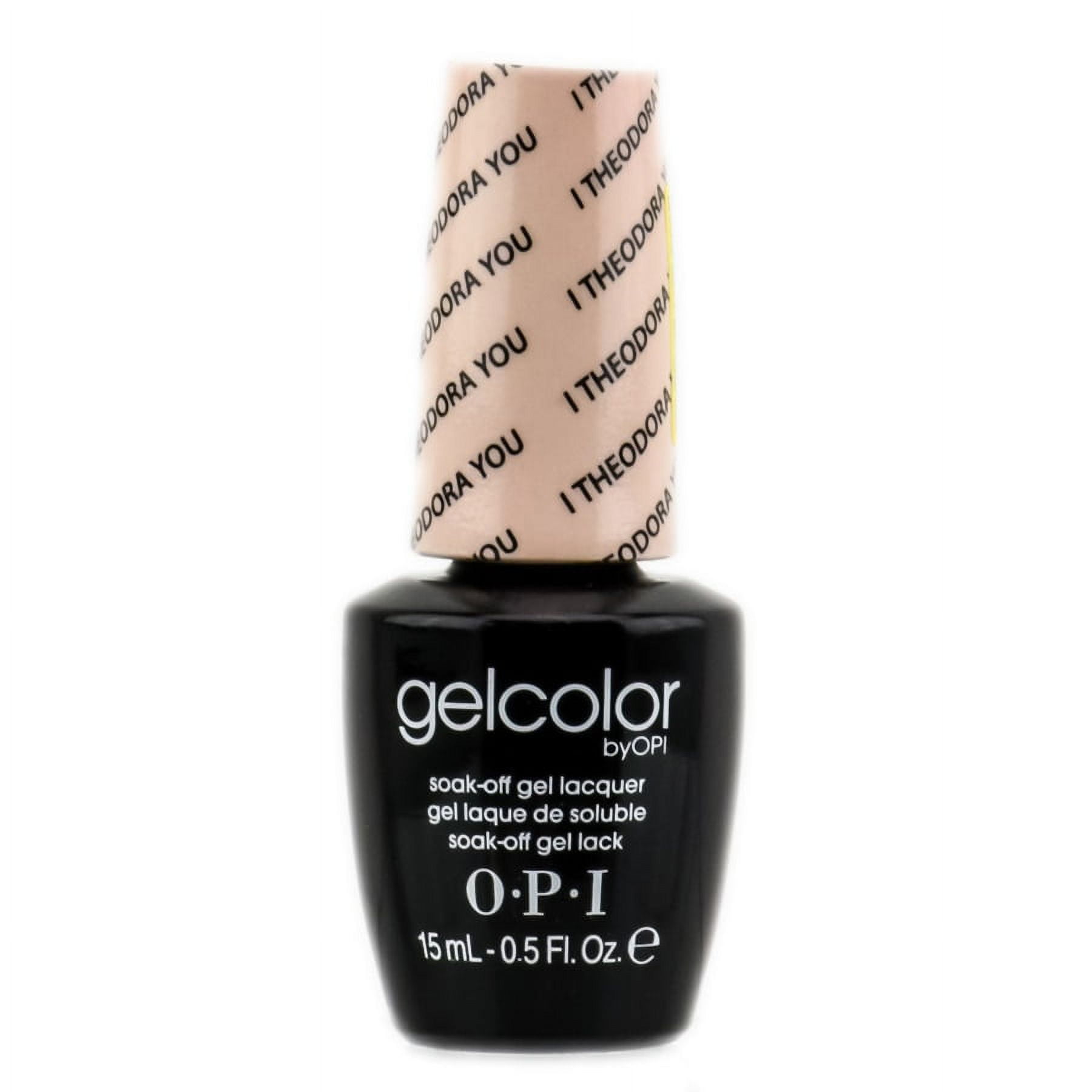 GelColor by OPI Soak-Off Gel Lacquer nail polish - I Theodora You - GC ...