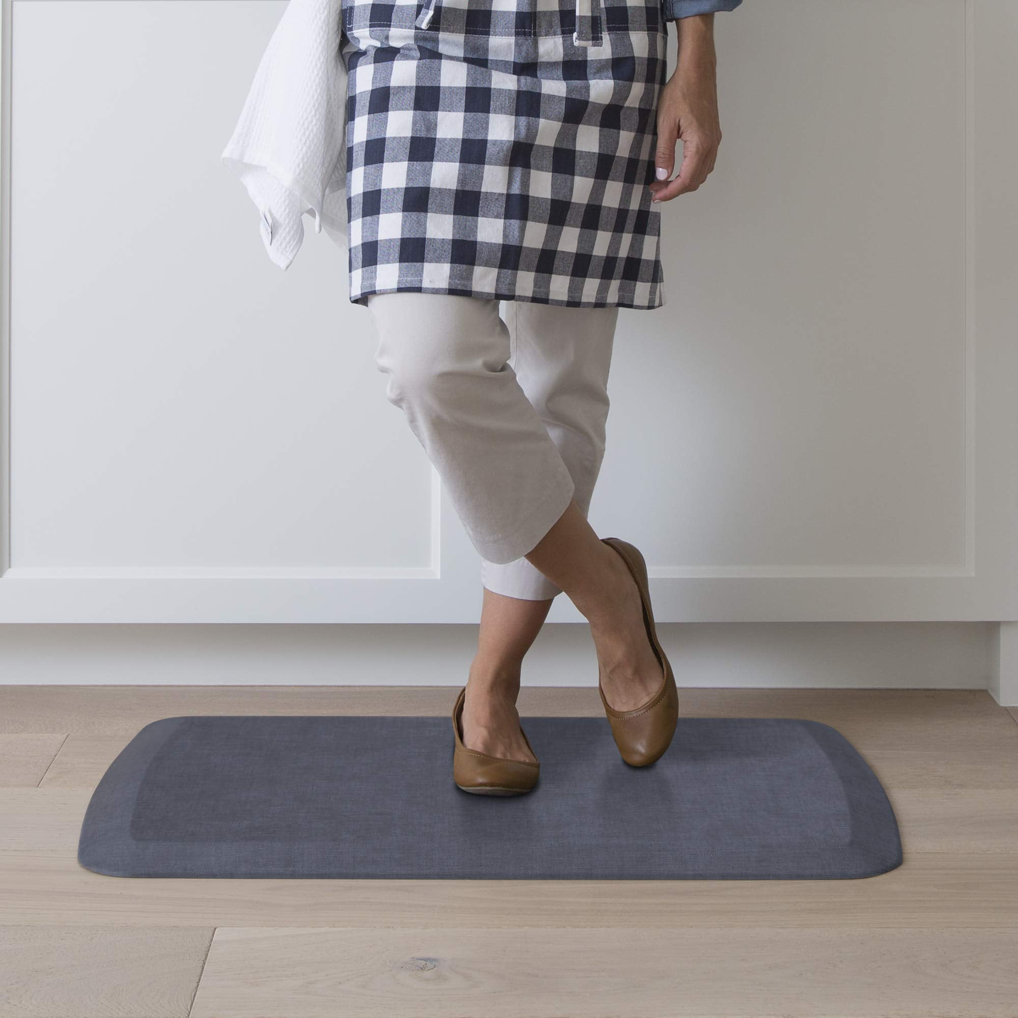 GelPro Basics Anti-Fatigue Kitchen Comfort Mat - 20" x 32" (Woven Denim ...