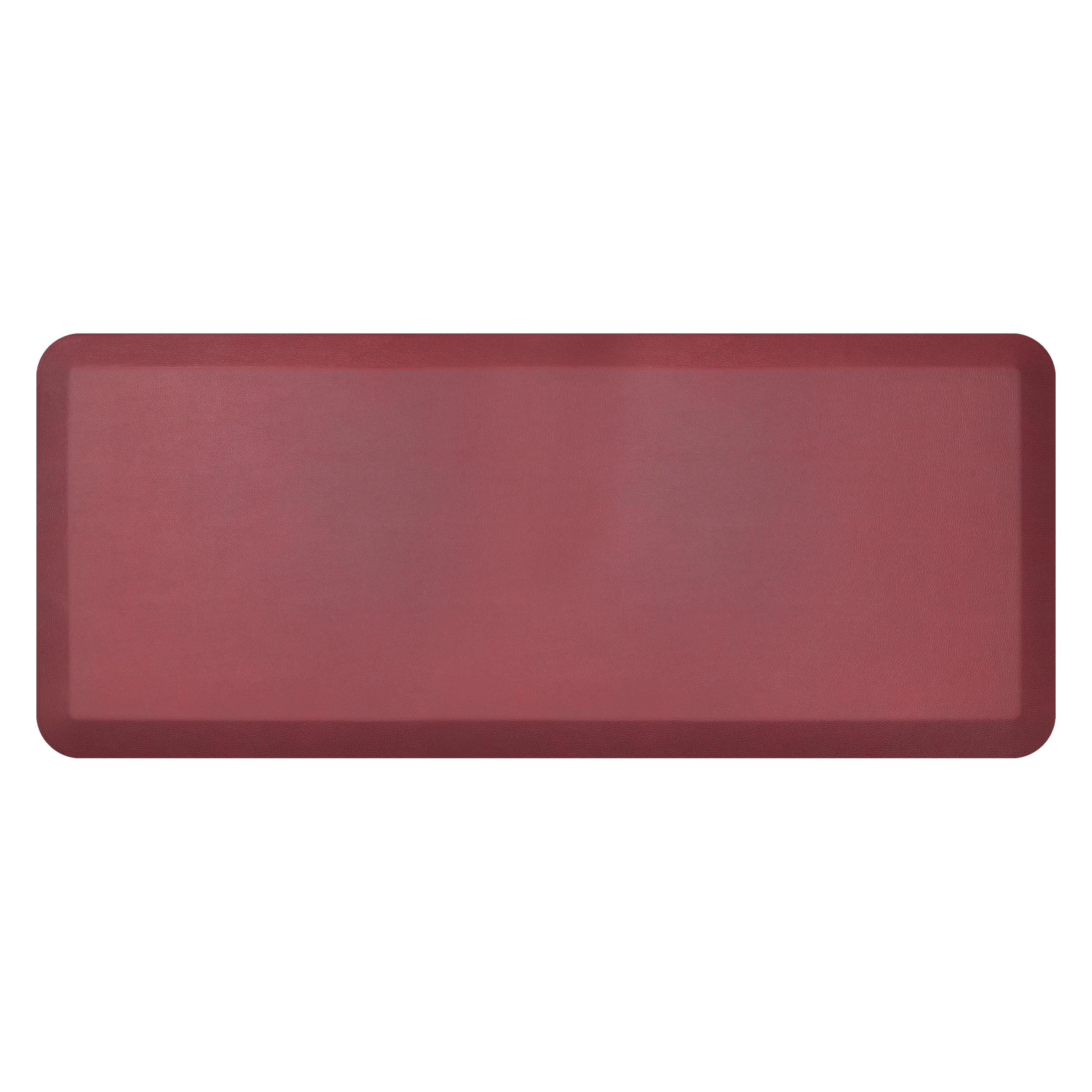 GelPro Contemporary Kitchen Mat, 20" x 48", Leather Grain Red - Walmart.com