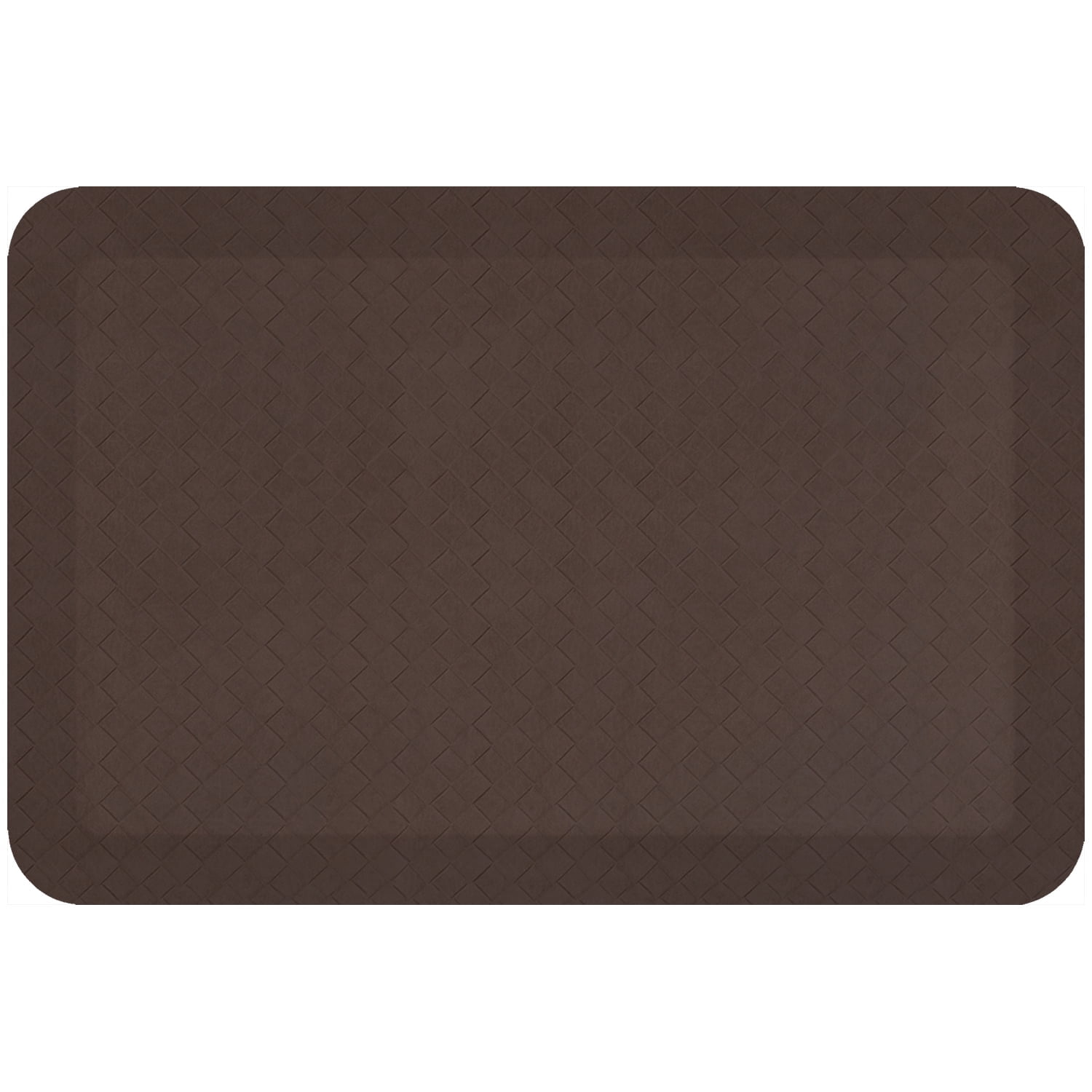 GelPro Designer Comfort Foam Mat Basketweave Brown 20" x 30", Brown ...