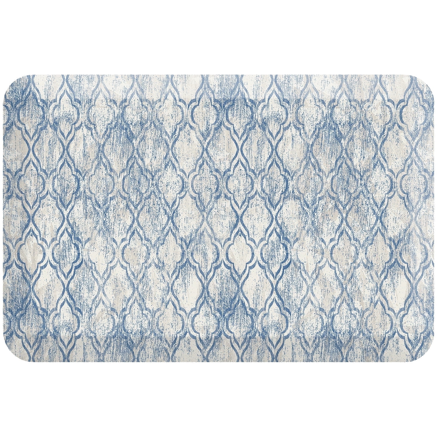 GelPro Kitchen Foam Mat Antiqued, 20" x 30", Lattice Blue - Walmart.com