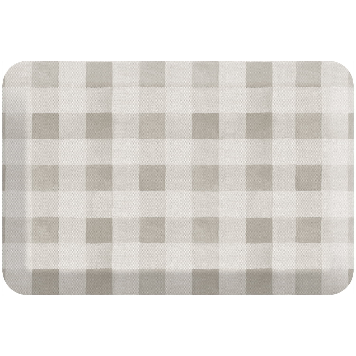 GelPro Kitchen Foam Mat Farmhouse Check, 20" x 30", Tan - Walmart.com