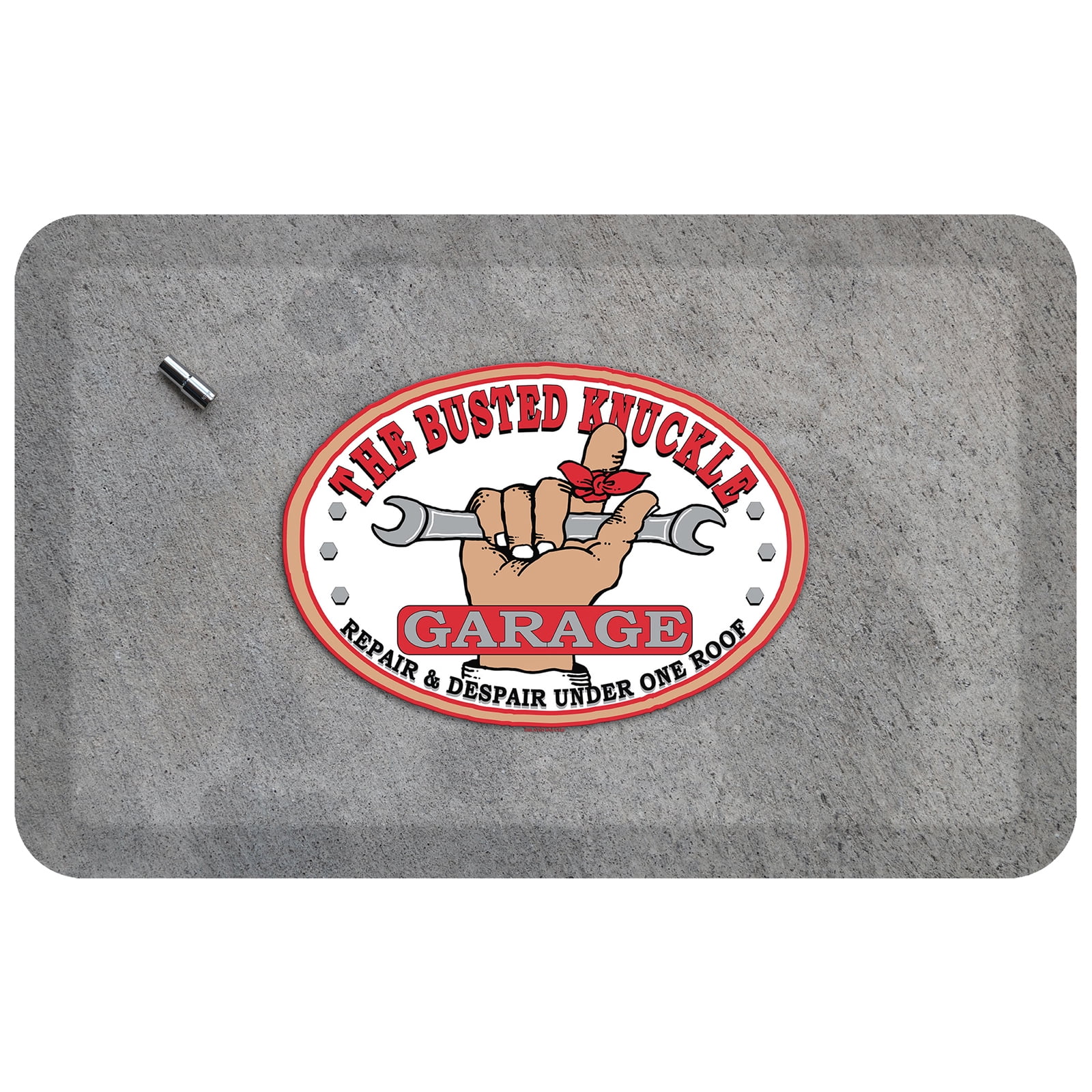 GelPro NewLife Busted Knuckle Garage Anti-Fatigue Mat-20x32-Grey ...