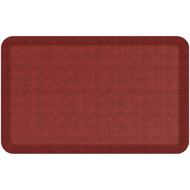 GelPro NewLife Designer Comfort Kitchen Floor Mat 20x32 Tweed Barn Red ...