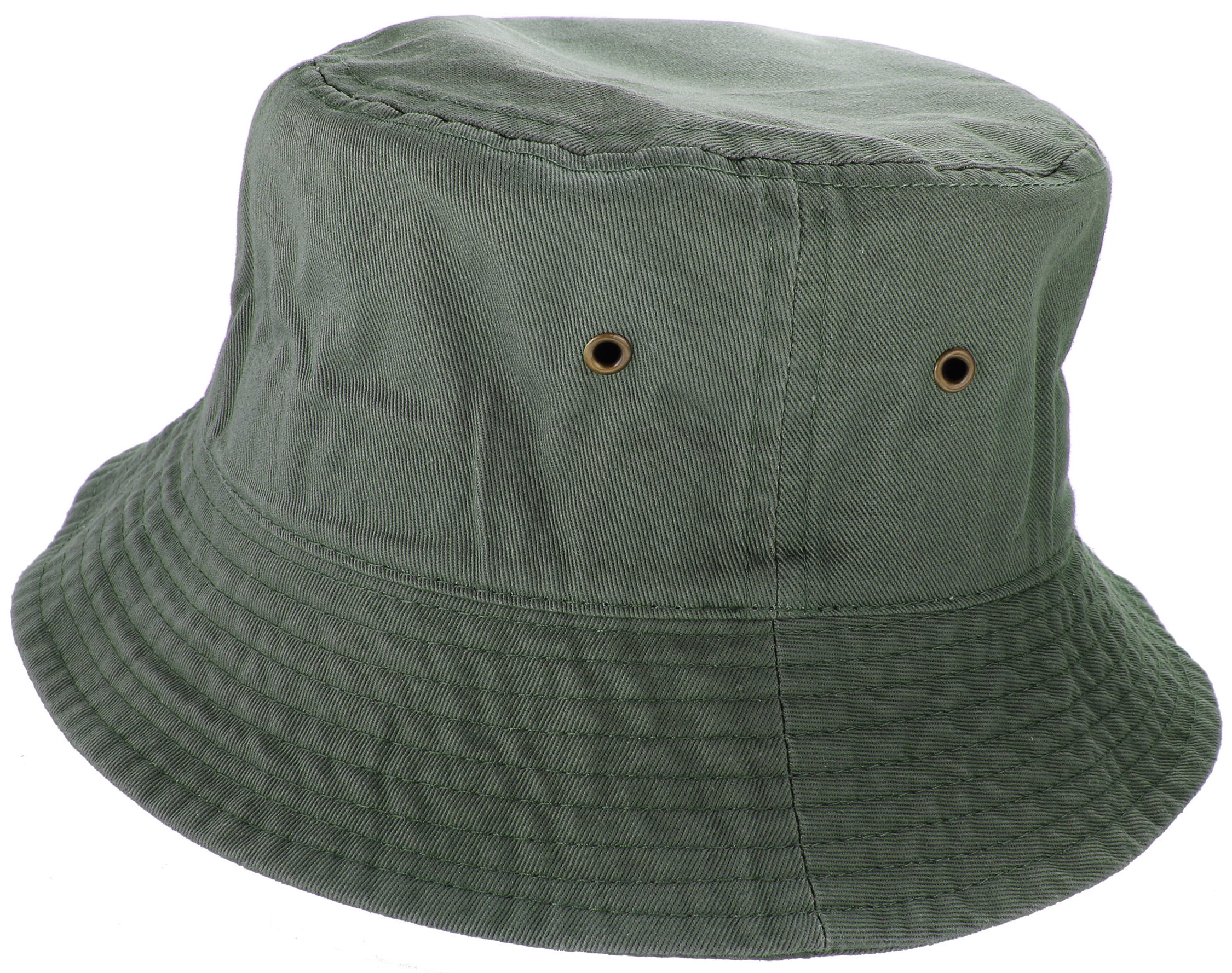 Gelante Bucket Hat 100% Cotton Packable Summer Travel Cap. Olive-L/XL ...