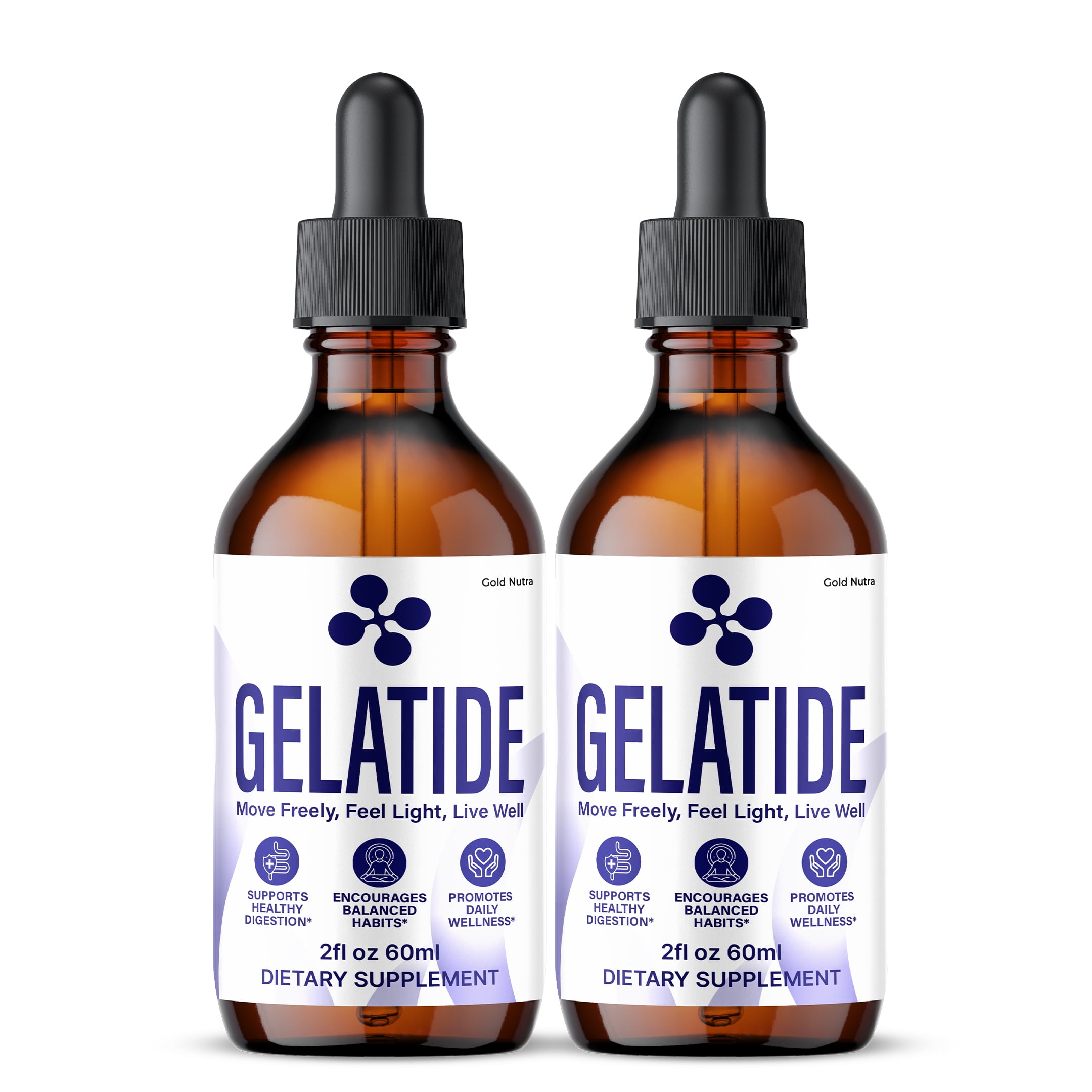 Gelatide, Gela Tide Liquid Supplement, All Natural Drops Formula ...