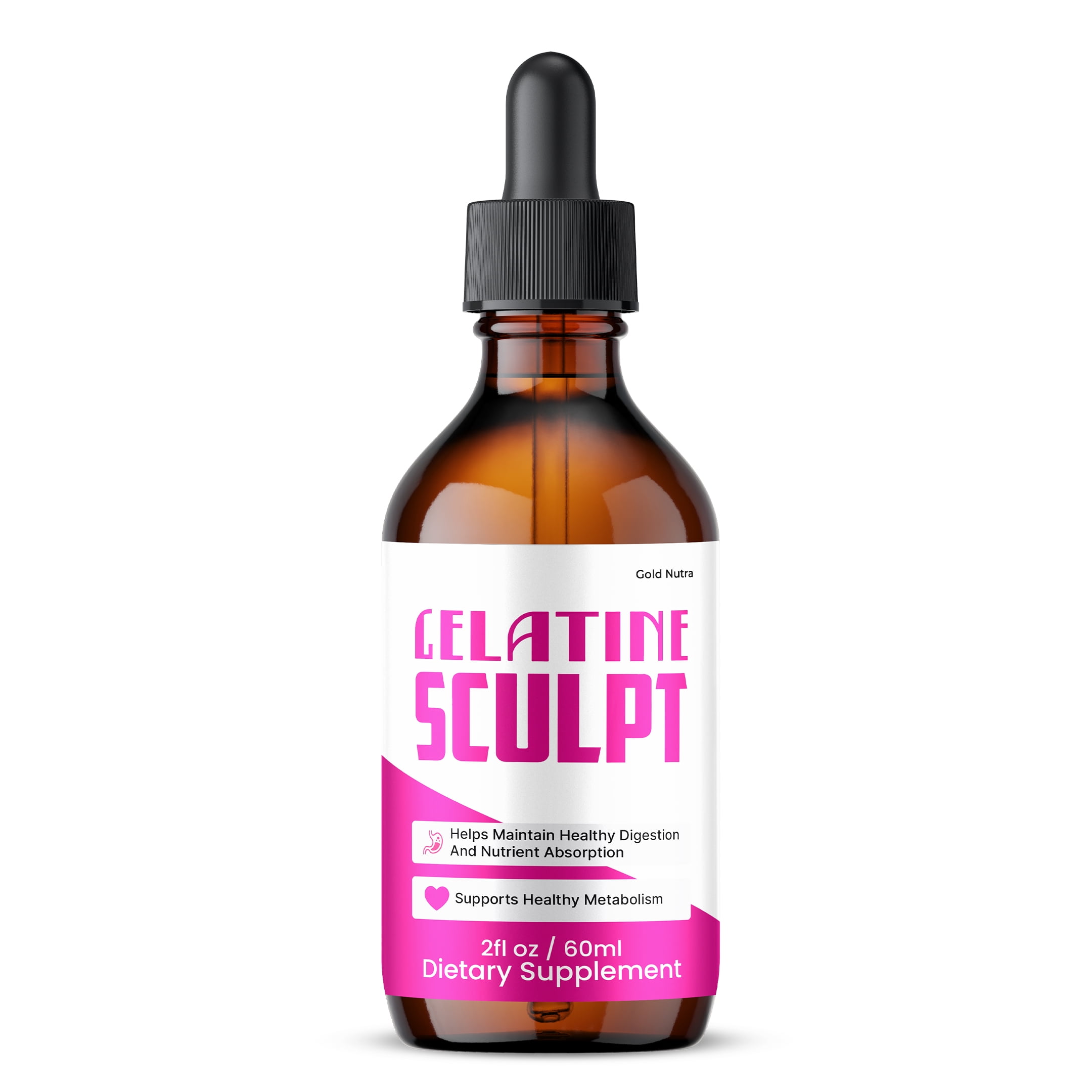 Gelatine Sculpt Drops Liquid Supplement, GelatineSculpt Supplement, All ...
