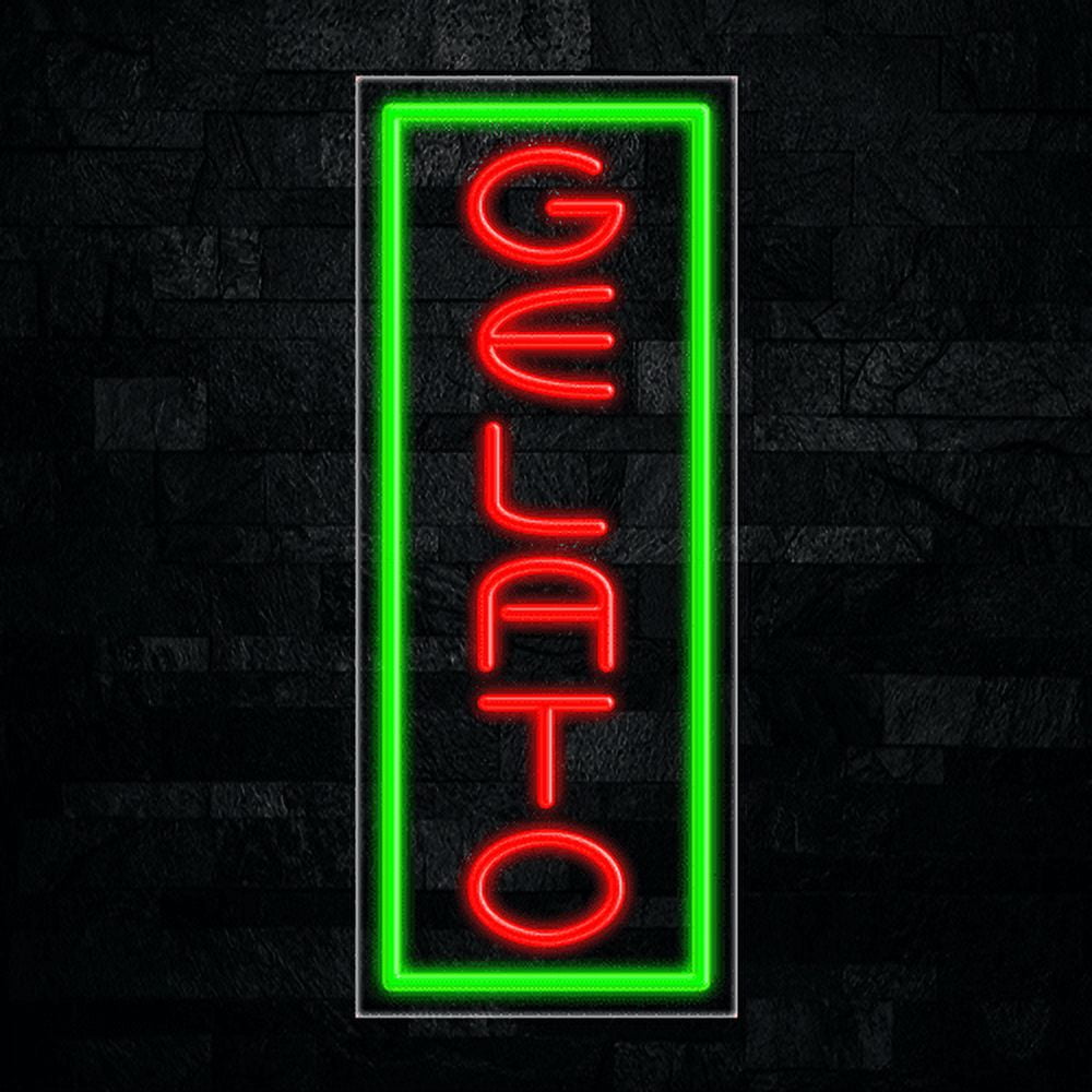 Gelato LED Neon Sign #31560 Made in USA - Walmart.com