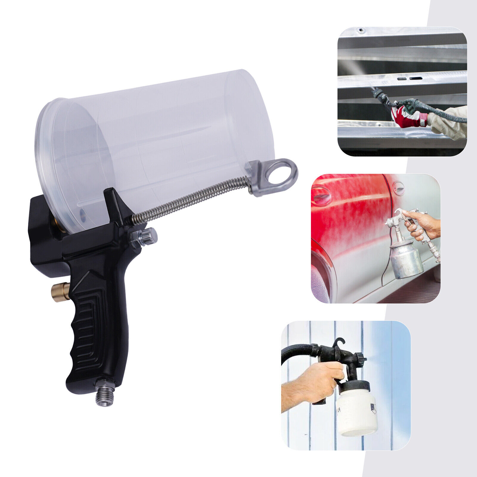 Gelcoat Dump Spray Gun Resin Spray Painting Tools Home Fiberglass Coat ...