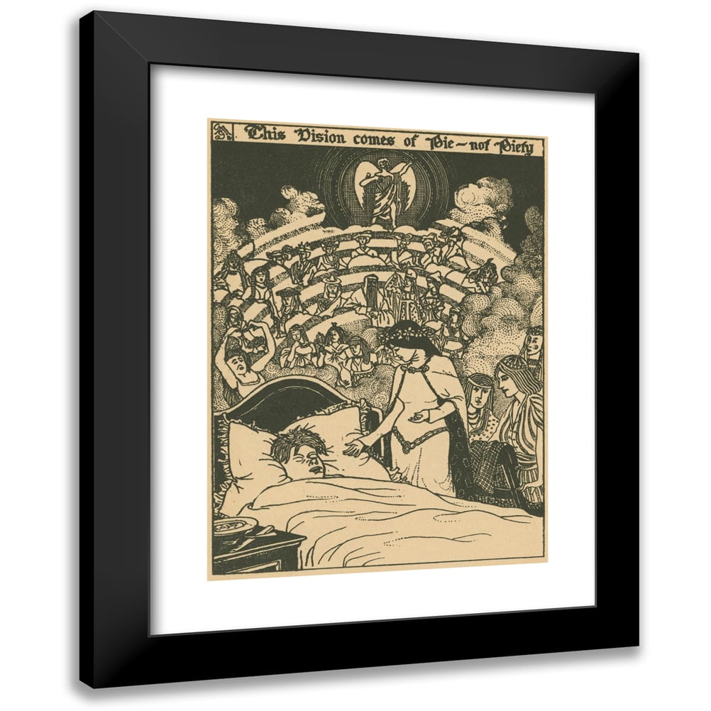 Gelett Burgess 11x14 Black Modern Framed Museum Art Print Titled - This ...