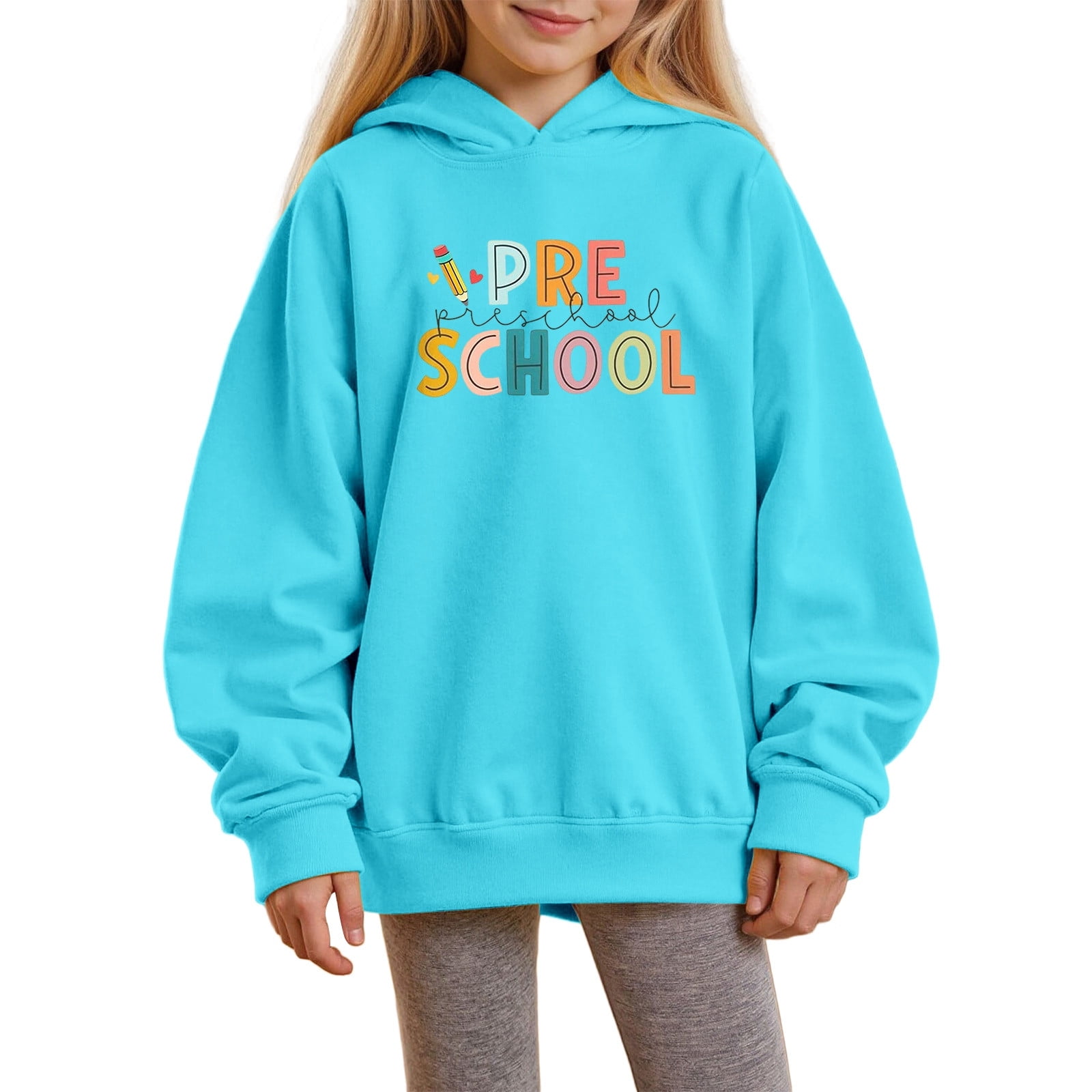 Gelikeya Back To School Kids Hoodie Sweatshirts for Teen Girls Girls ...