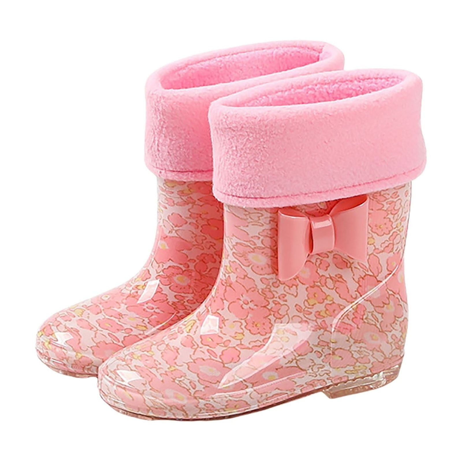 Gelikeya Boys Rain Boots Waterproof Cute Patterns Rainboots Back To ...