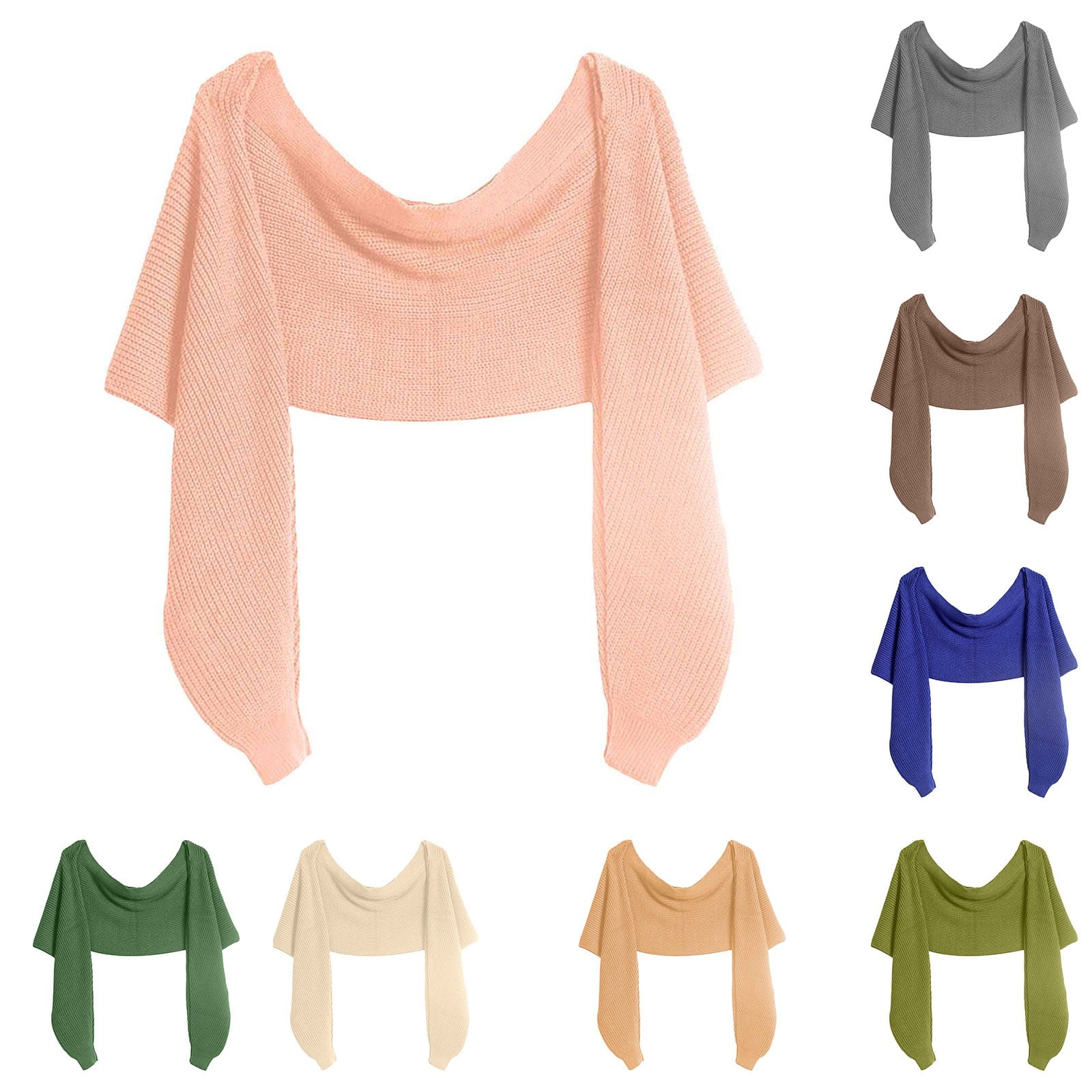 Gelikeya Cardigan Sweaters for Women Open Front Lightweight Knitted ...